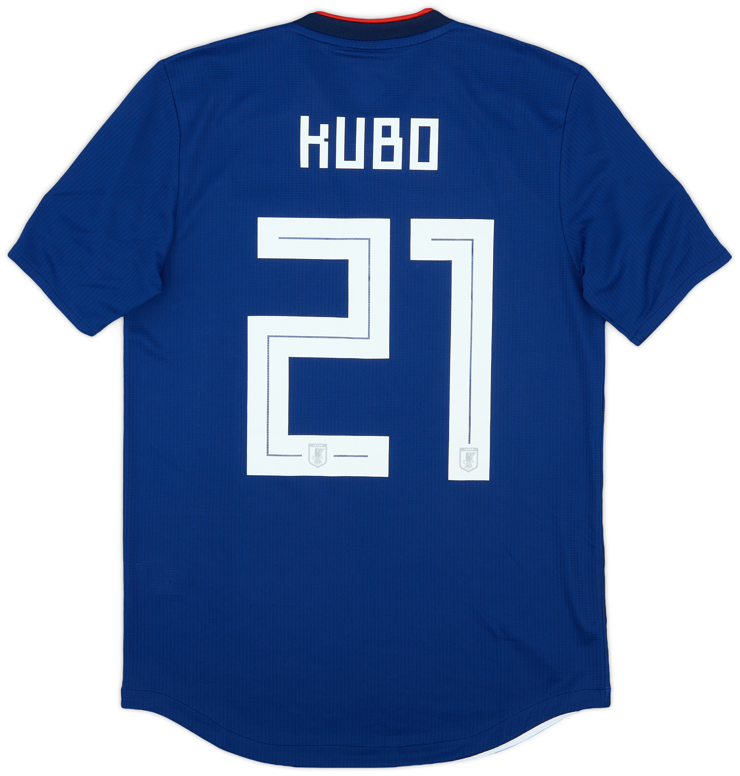 2018-19 Japan Authentic Home Shirt Kubo #21 (L)
