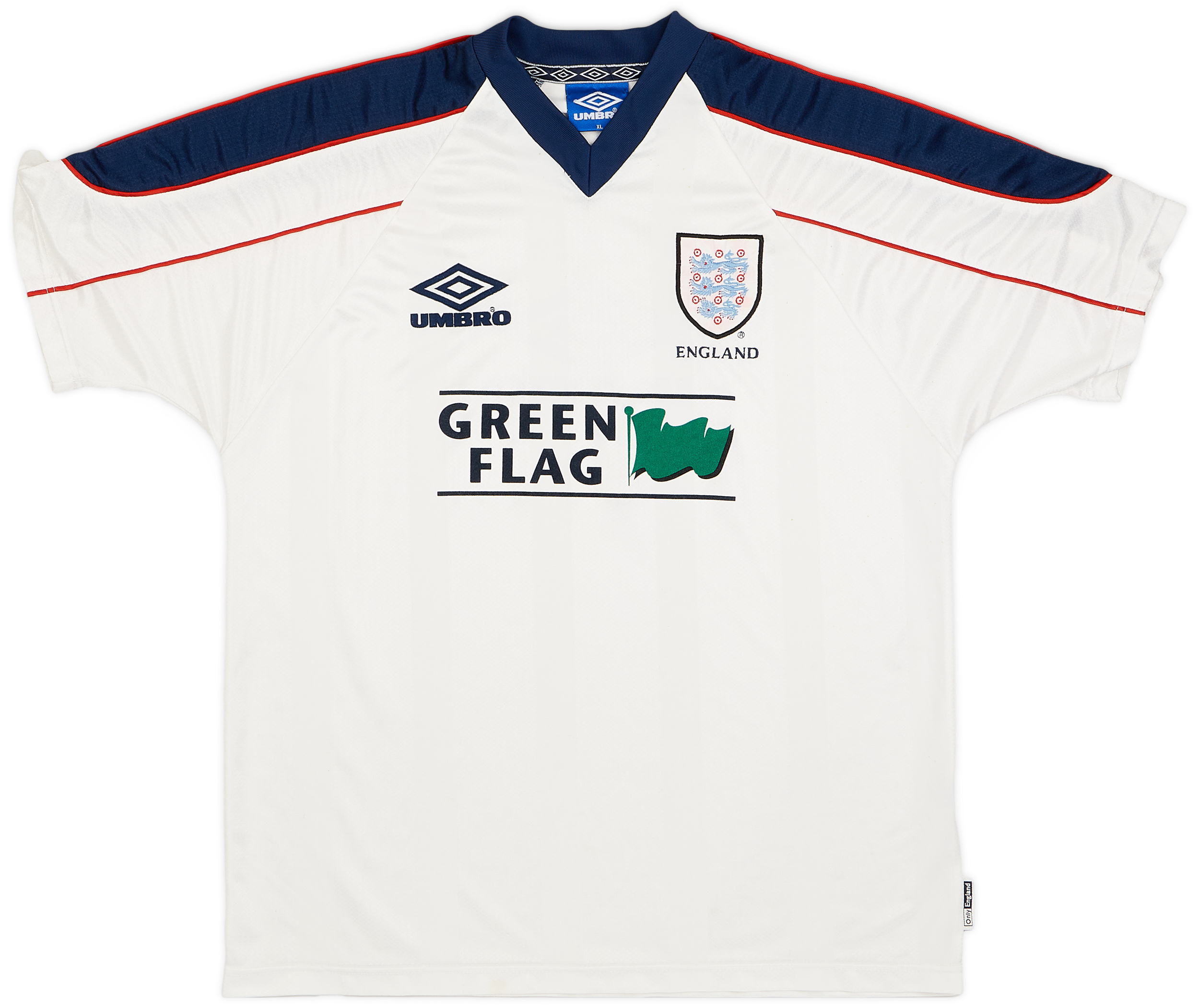 1998 England Umbro Training Shirt - 6/10 - (XL)