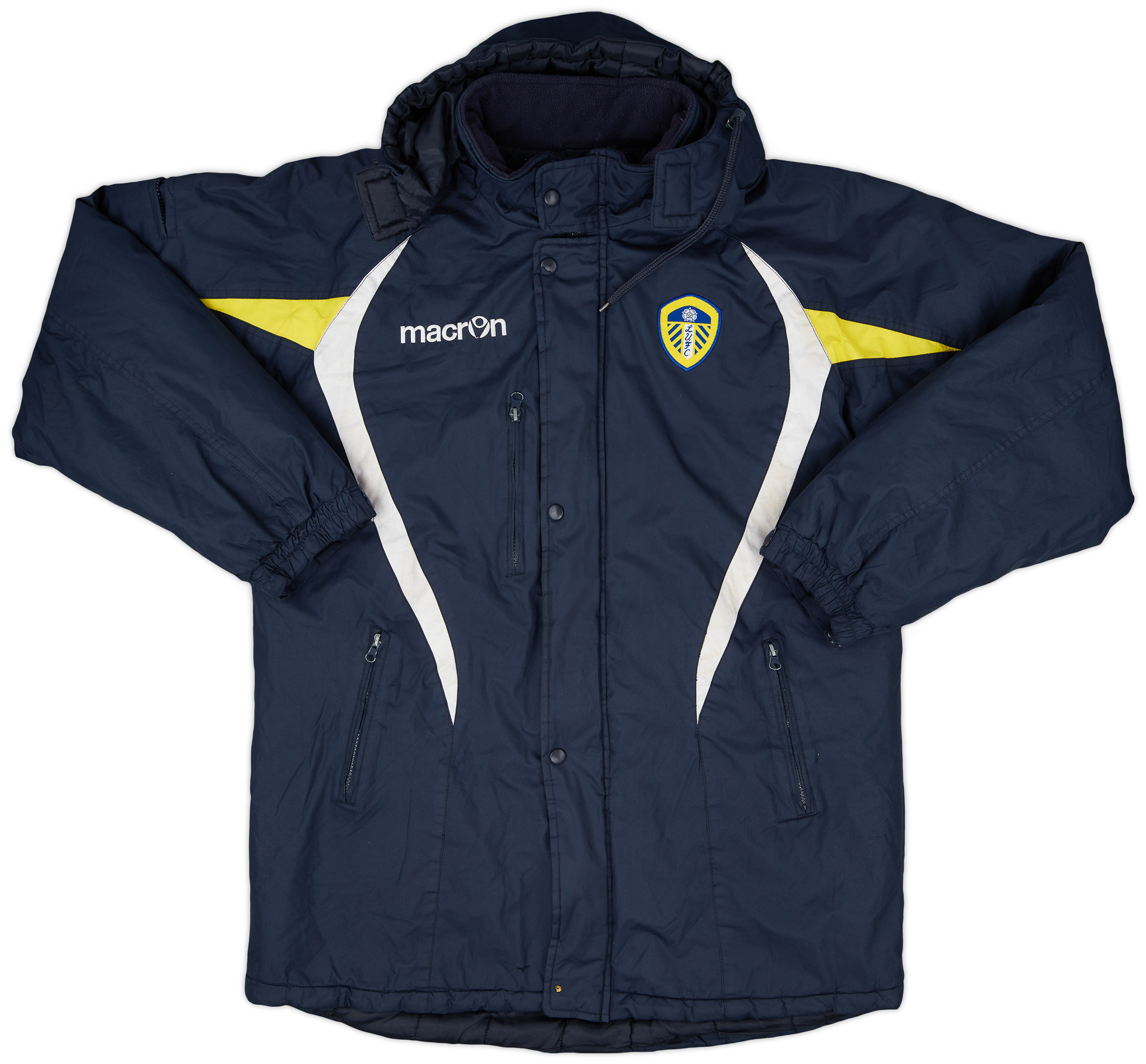 2005-06 Leeds United Macron Padded Bench Coat - 6/10 - (XL)