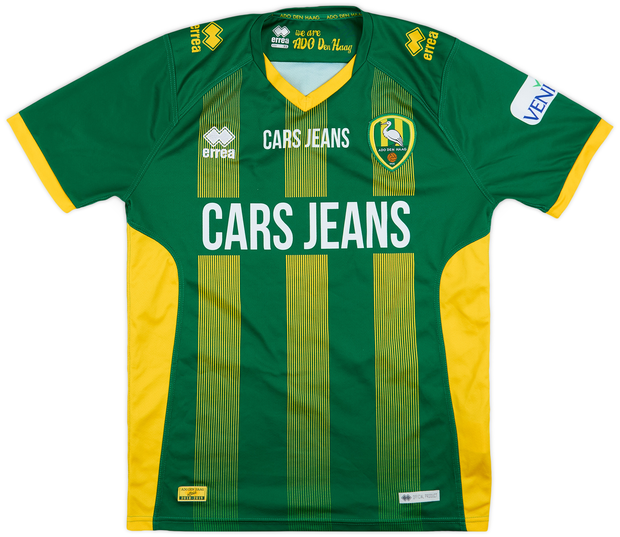 2018-19 ADO Den Haag Home Shirt - 9/10 - (XL)