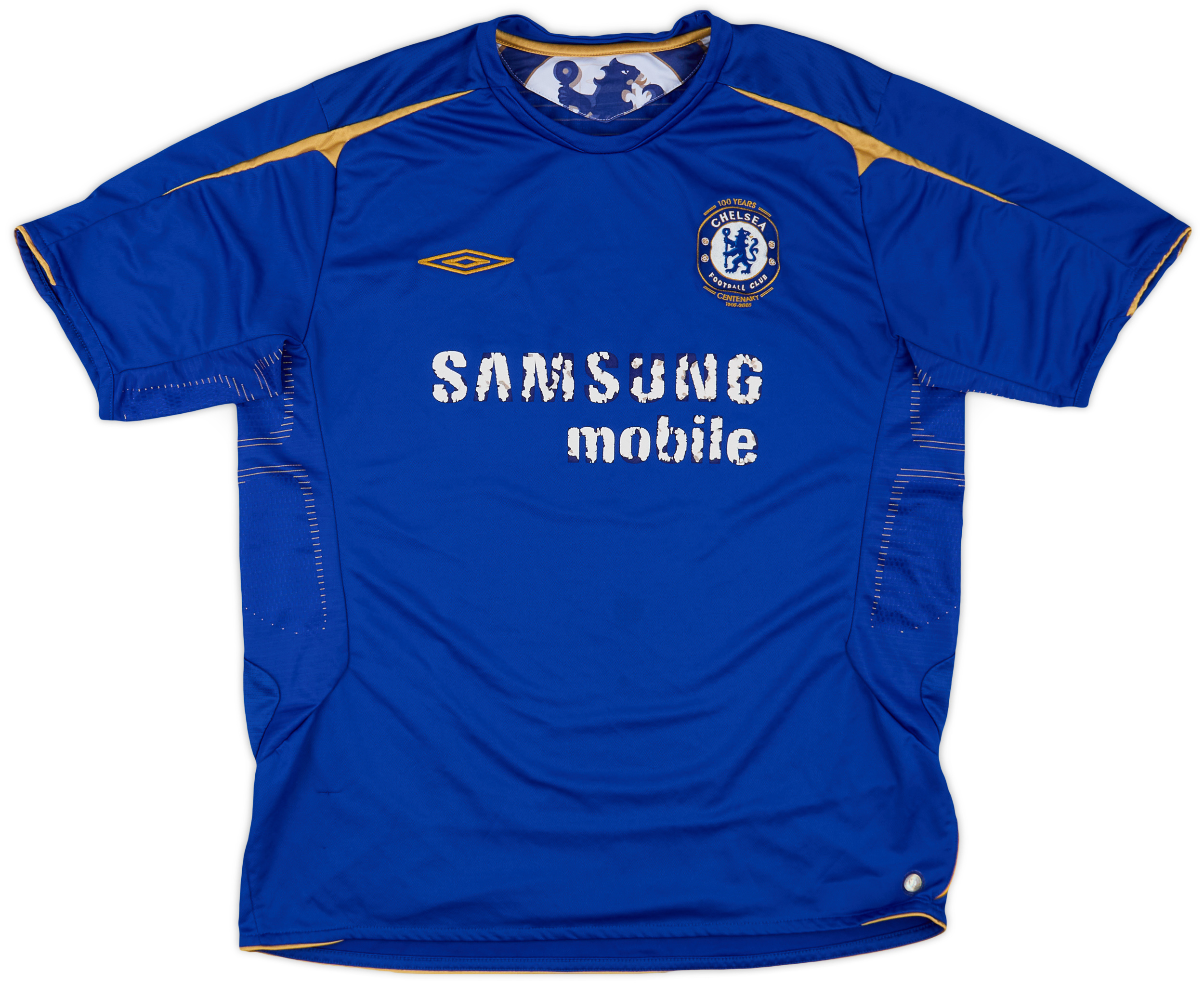 2005-06 Chelsea Centenary Home Shirt - 4/10 - (L)