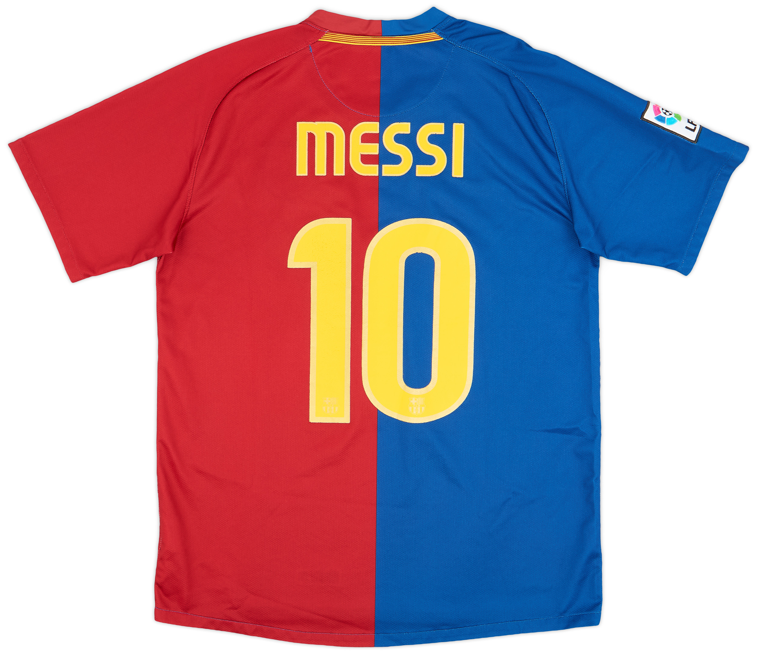 2008-09 Barcelona Home Shirt Messi #10 - 9/10 - (M)