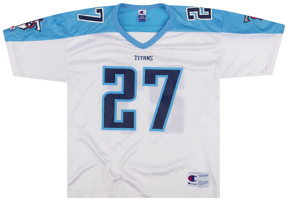 1999-00 Tennessee Titans George #27 Champion Jersey (Away) M