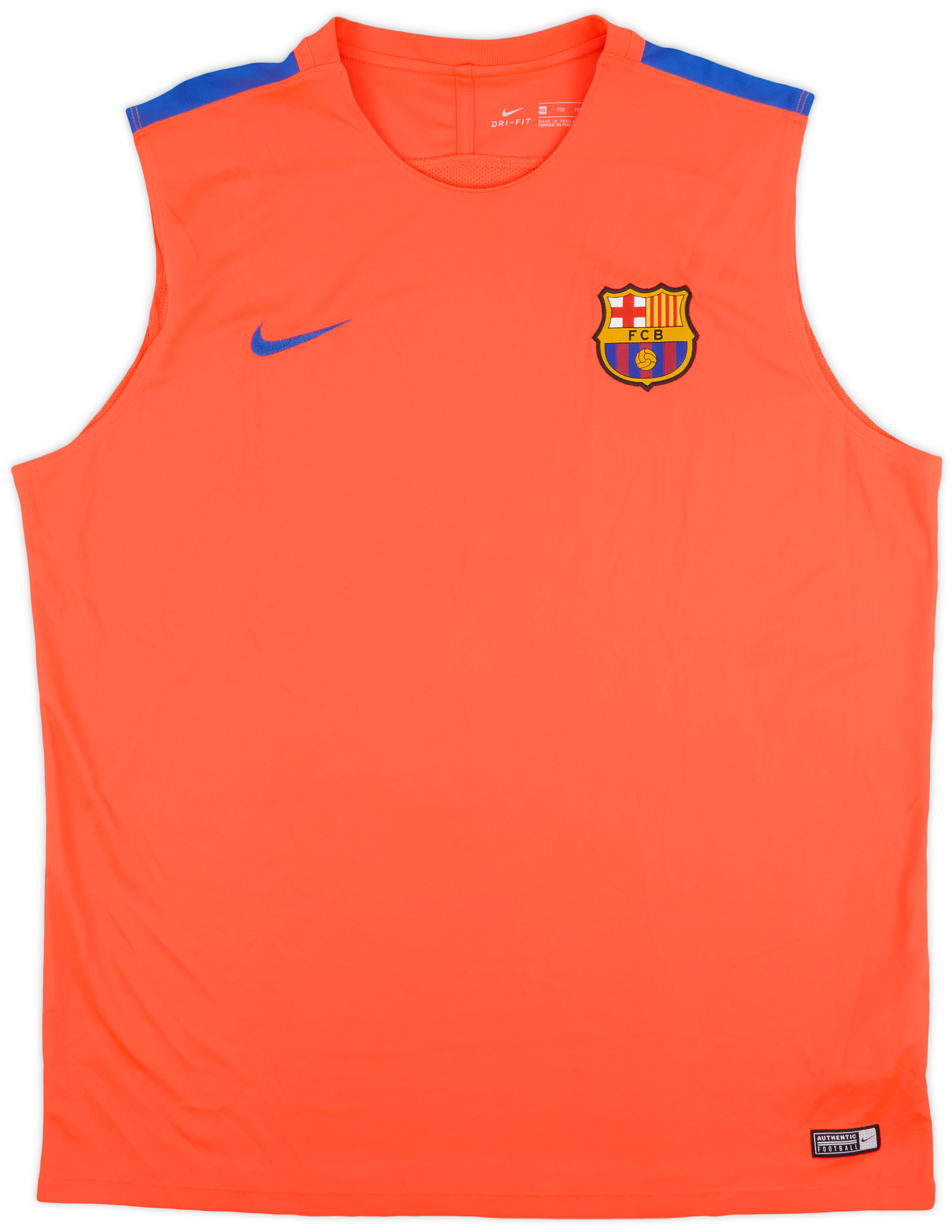 2016-17 Barcelona Nike Training Vest - 9/10 - (XXL)