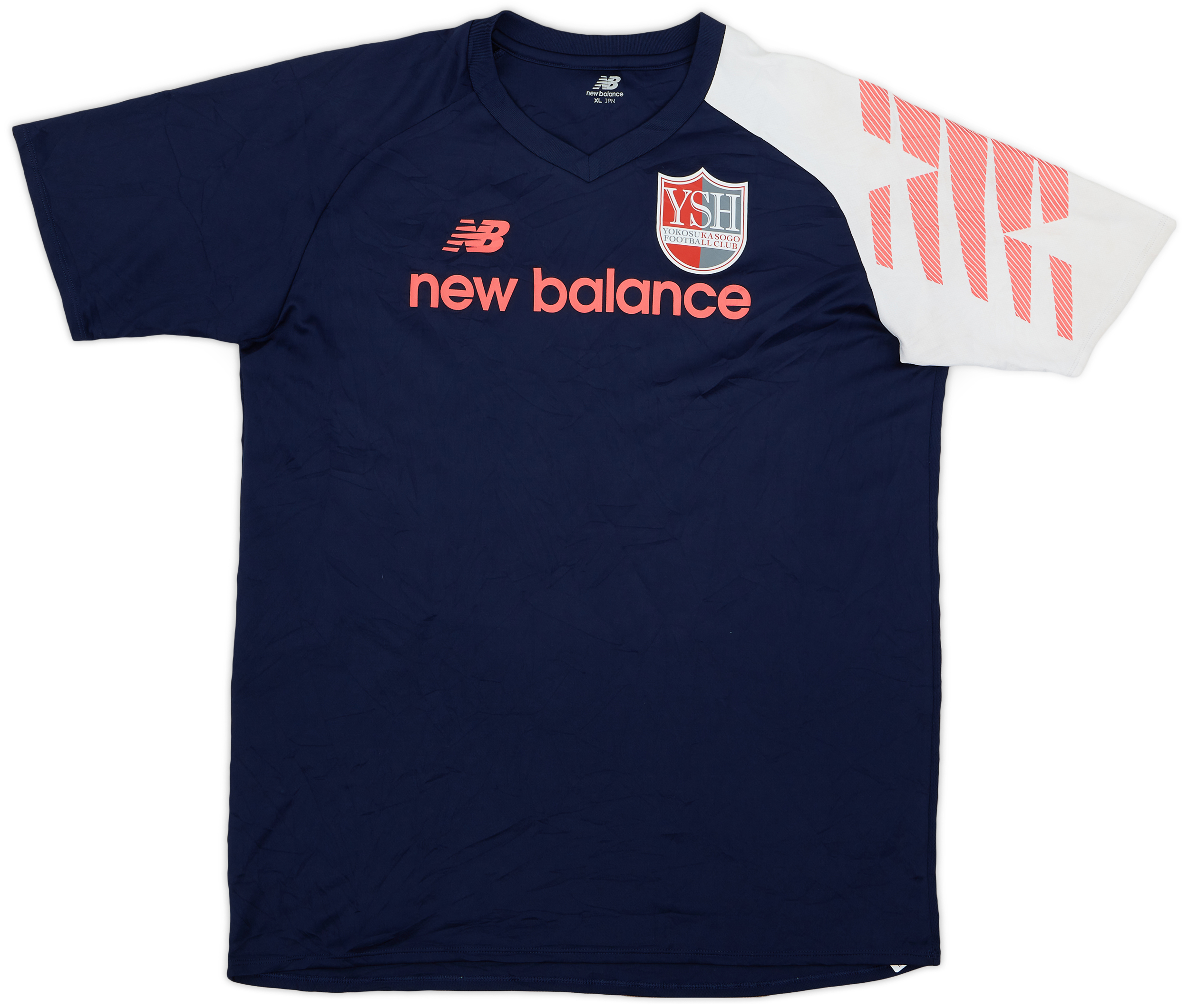 2019-20 Yokosuka Sogo New Balance Player Issue Training Shirt #11 - 8/ ...