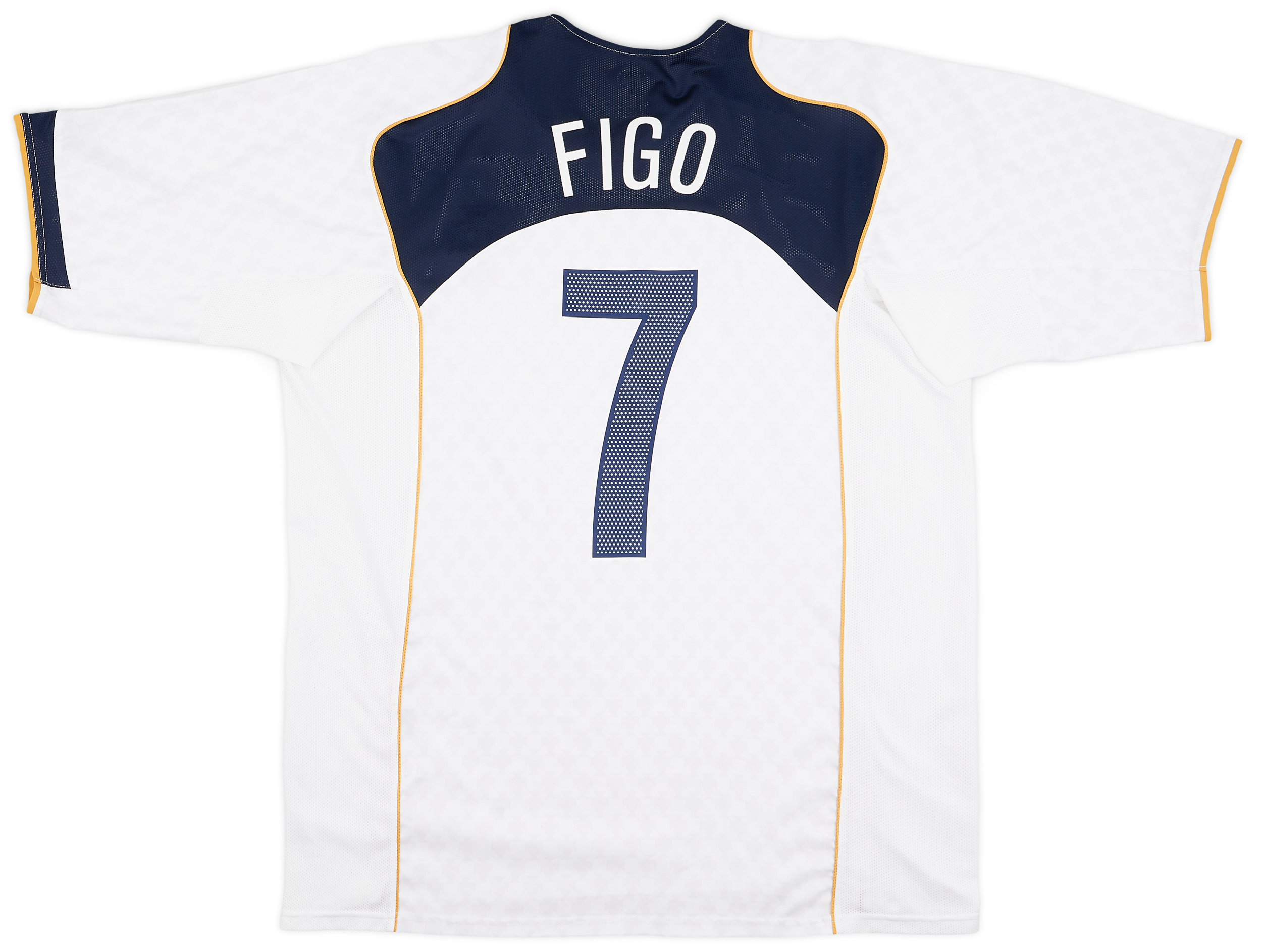 2004-06 Portugal Away Shirt Figo #7 - 9/10 - (XL)