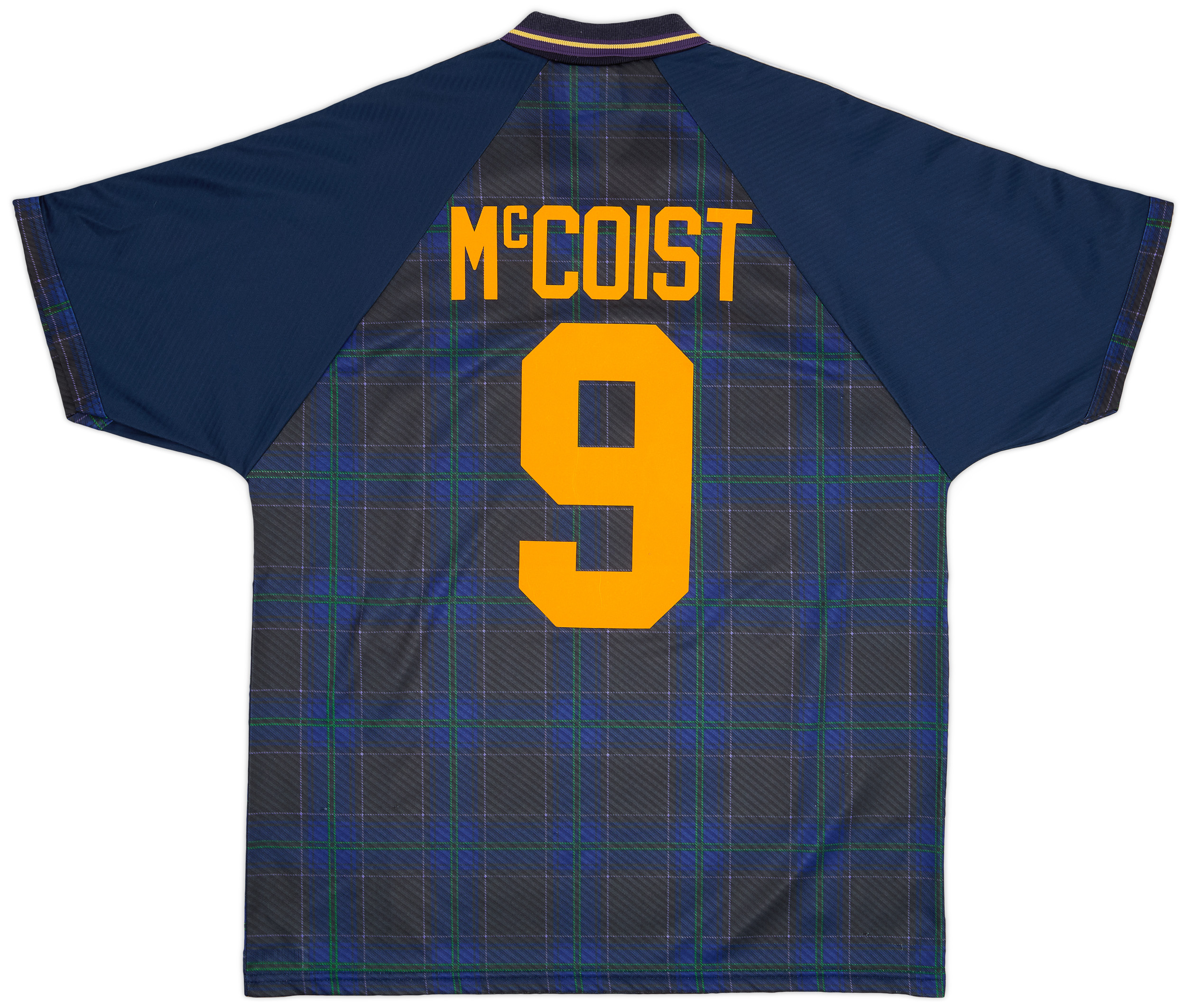 1994-96 Scotland Home Shirt McCoist #9 - 8/10 - (XL)