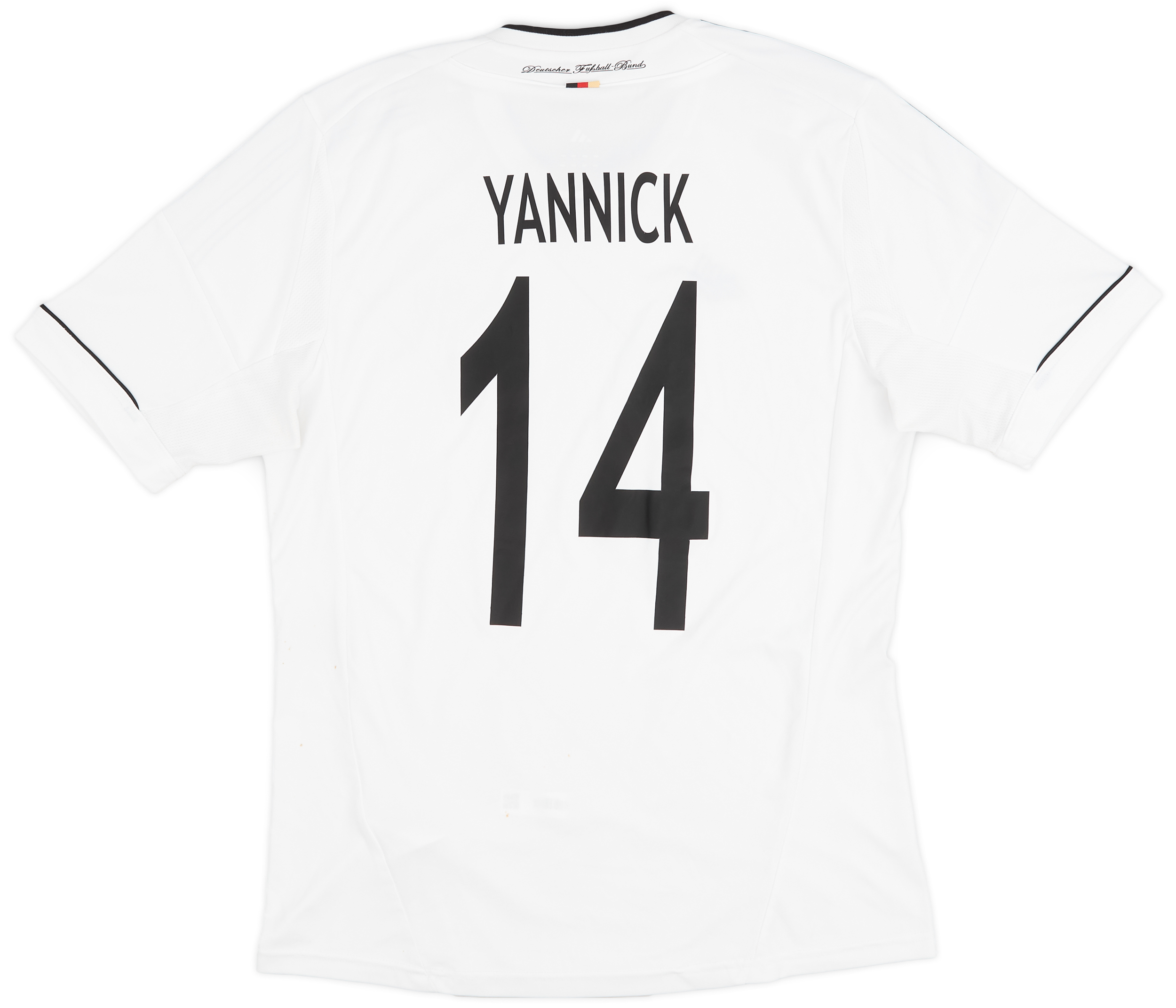 2012-13 Germany Home Shirt Yannick #14 - 7/10 - (M)