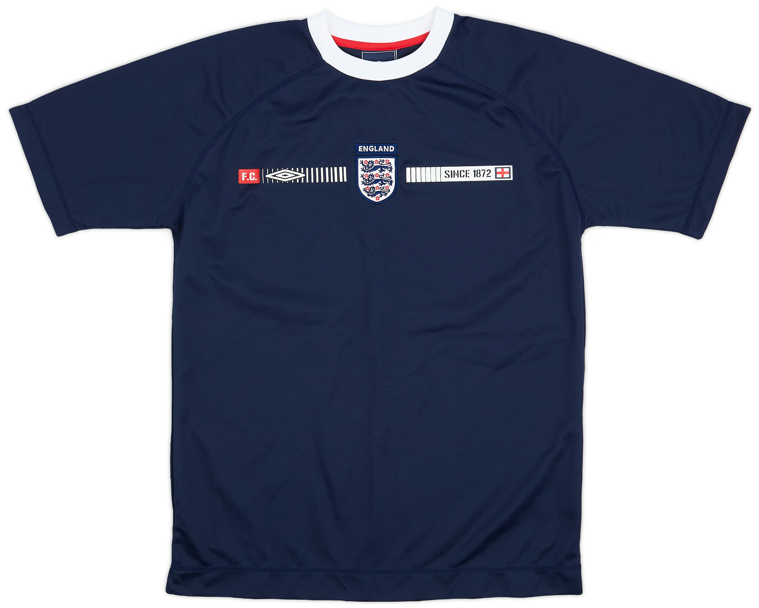 2002-04 England Umbro Training Shirt - 9/10 - (S)