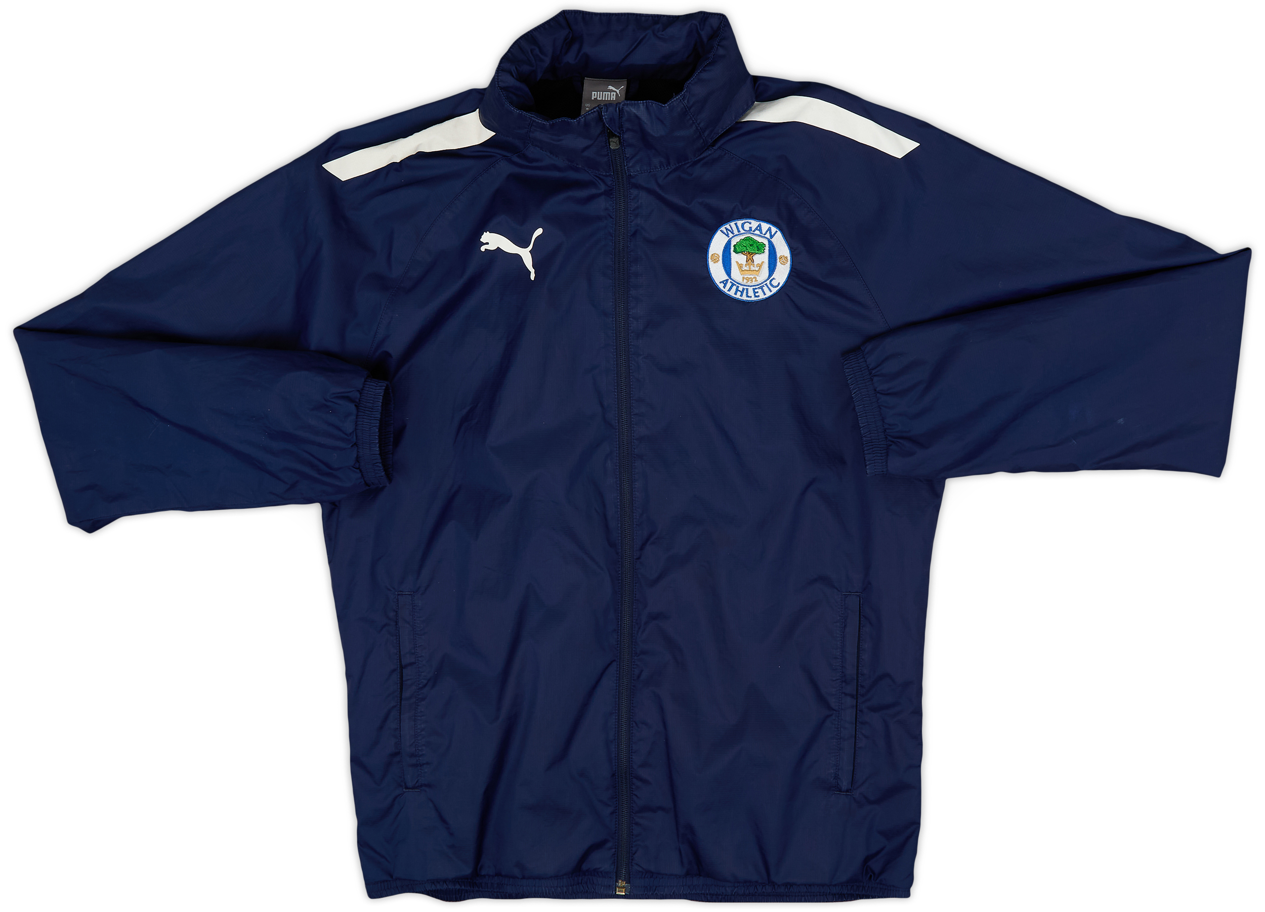 2022-23 Wigan Puma Hooded Rain Jacket - 8/10 - (M)