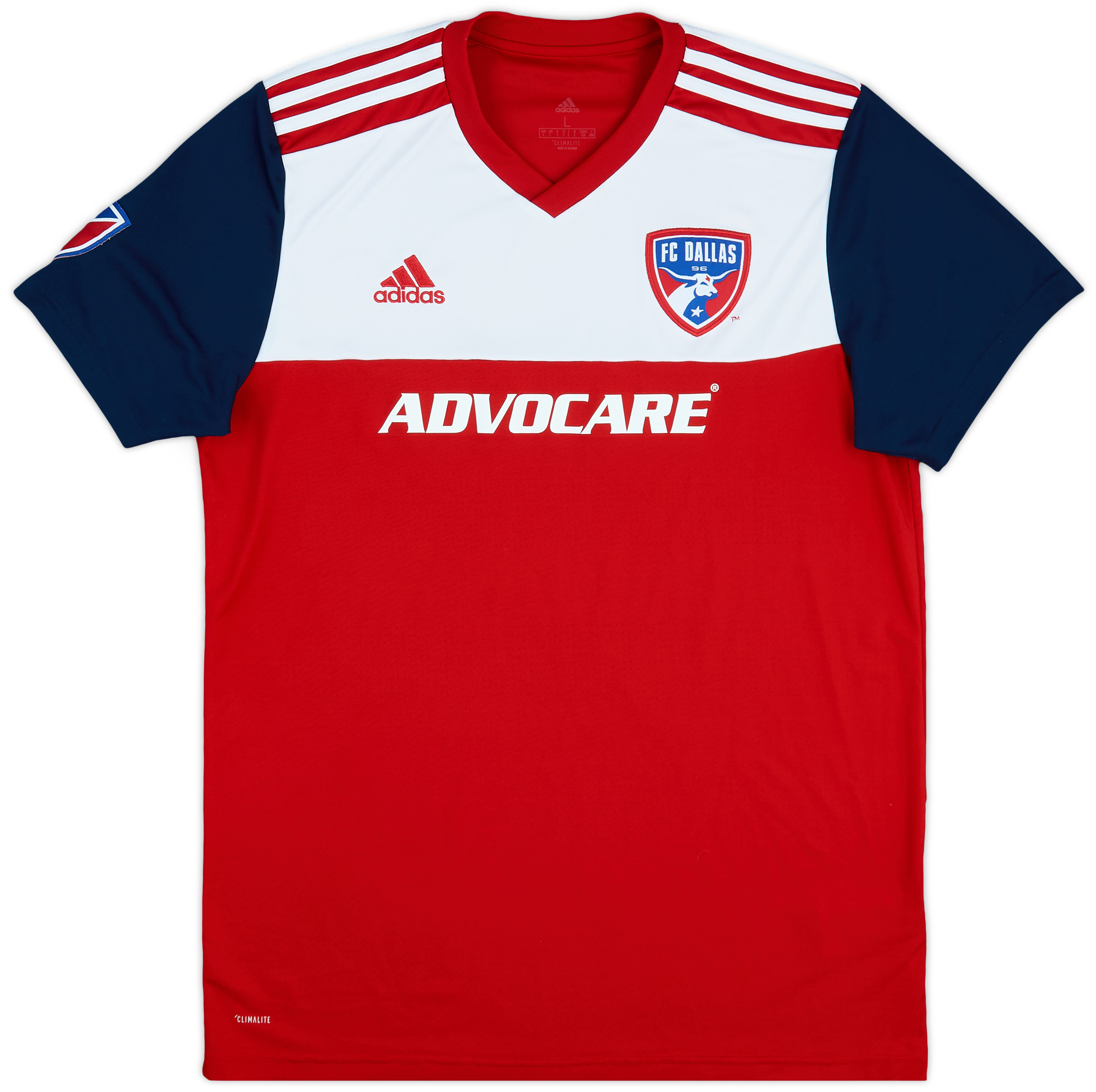 2018-19 FC Dallas Home Shirt - 8/10 - (L)