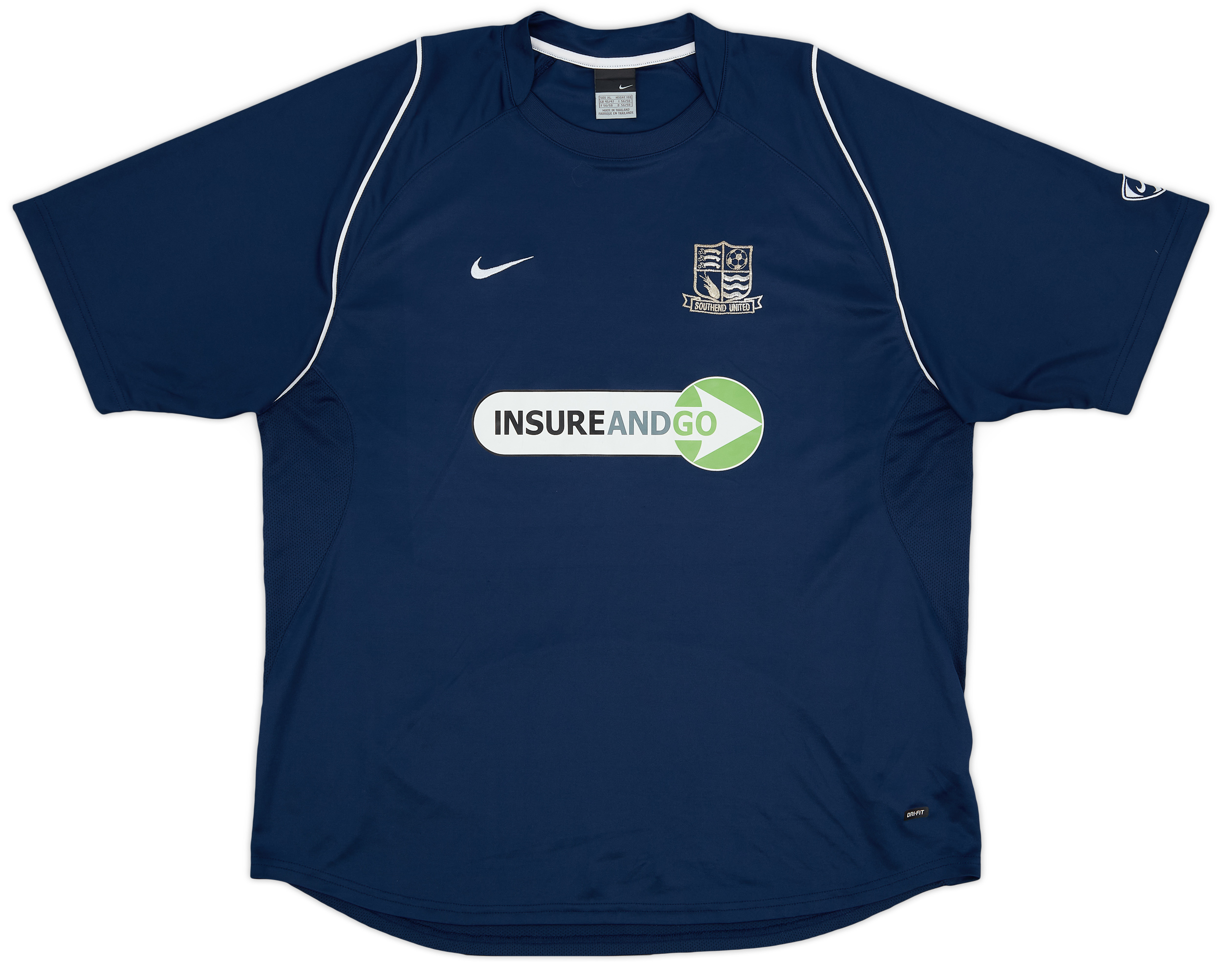 2013-14 Southend United Home Shirt - 8/10 - (XL)