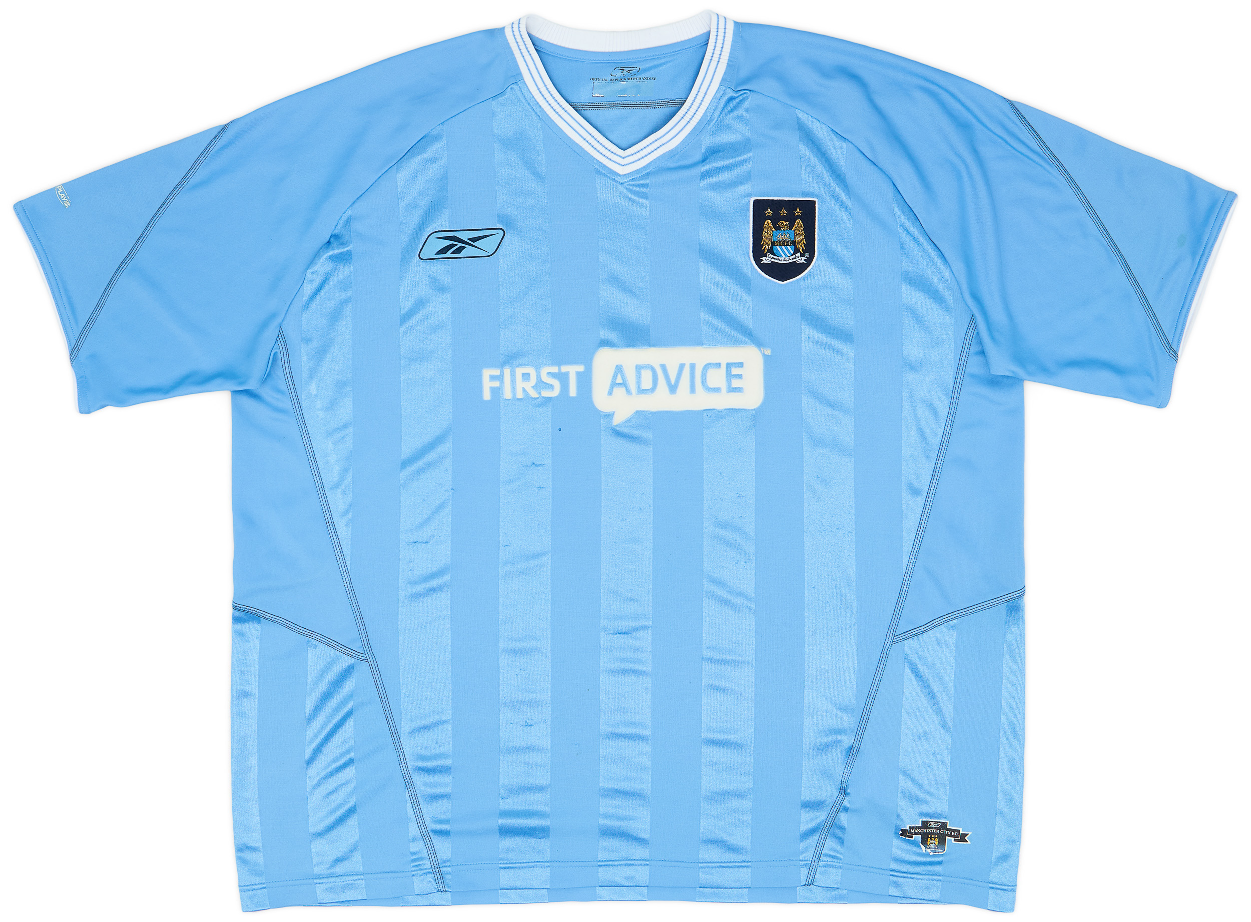 2003-04 Manchester City Home Shirt - 5/10 - (3XL)
