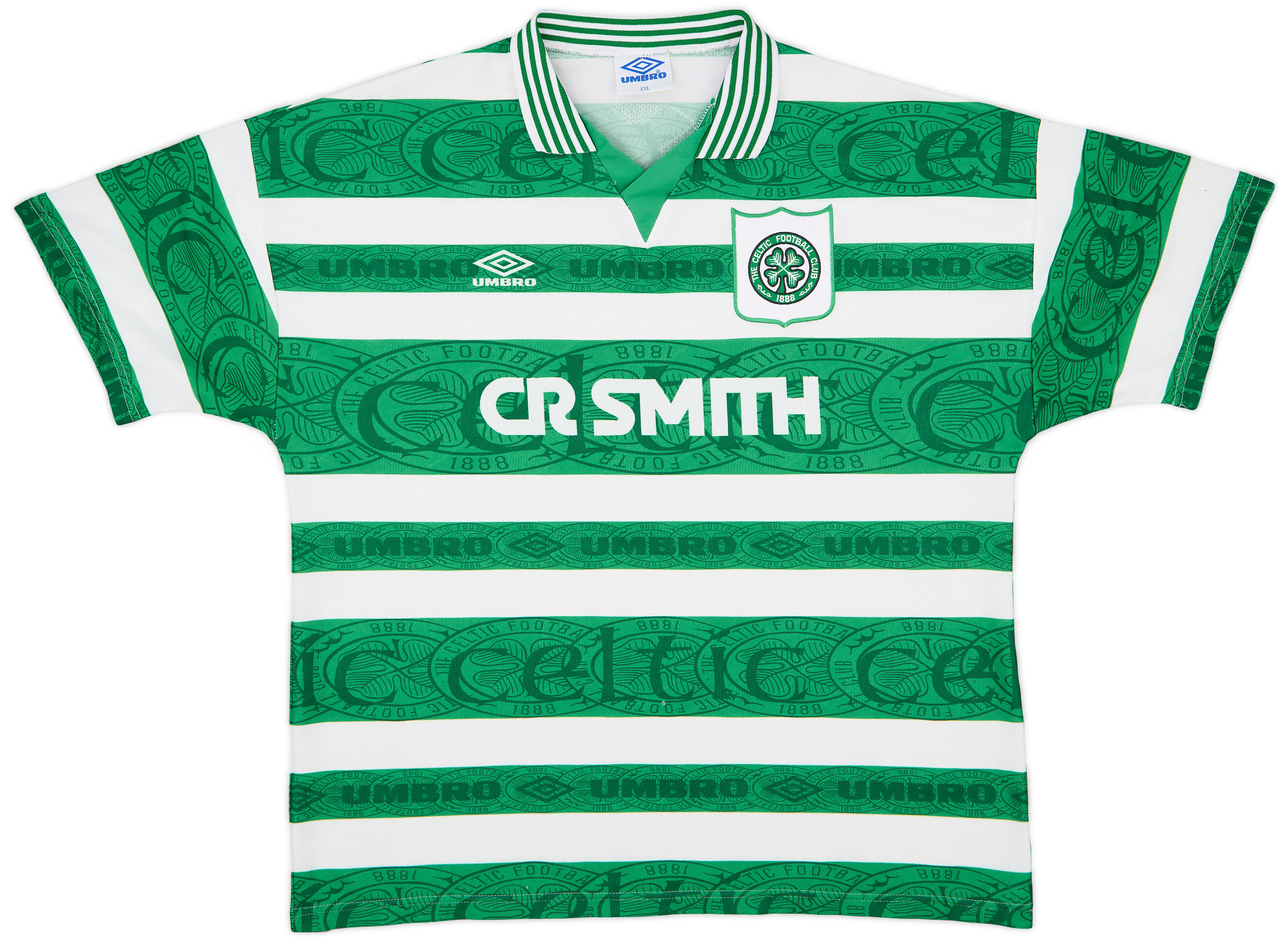 1995-97 Celtic Home Shirt - 6/10 - (XXL)