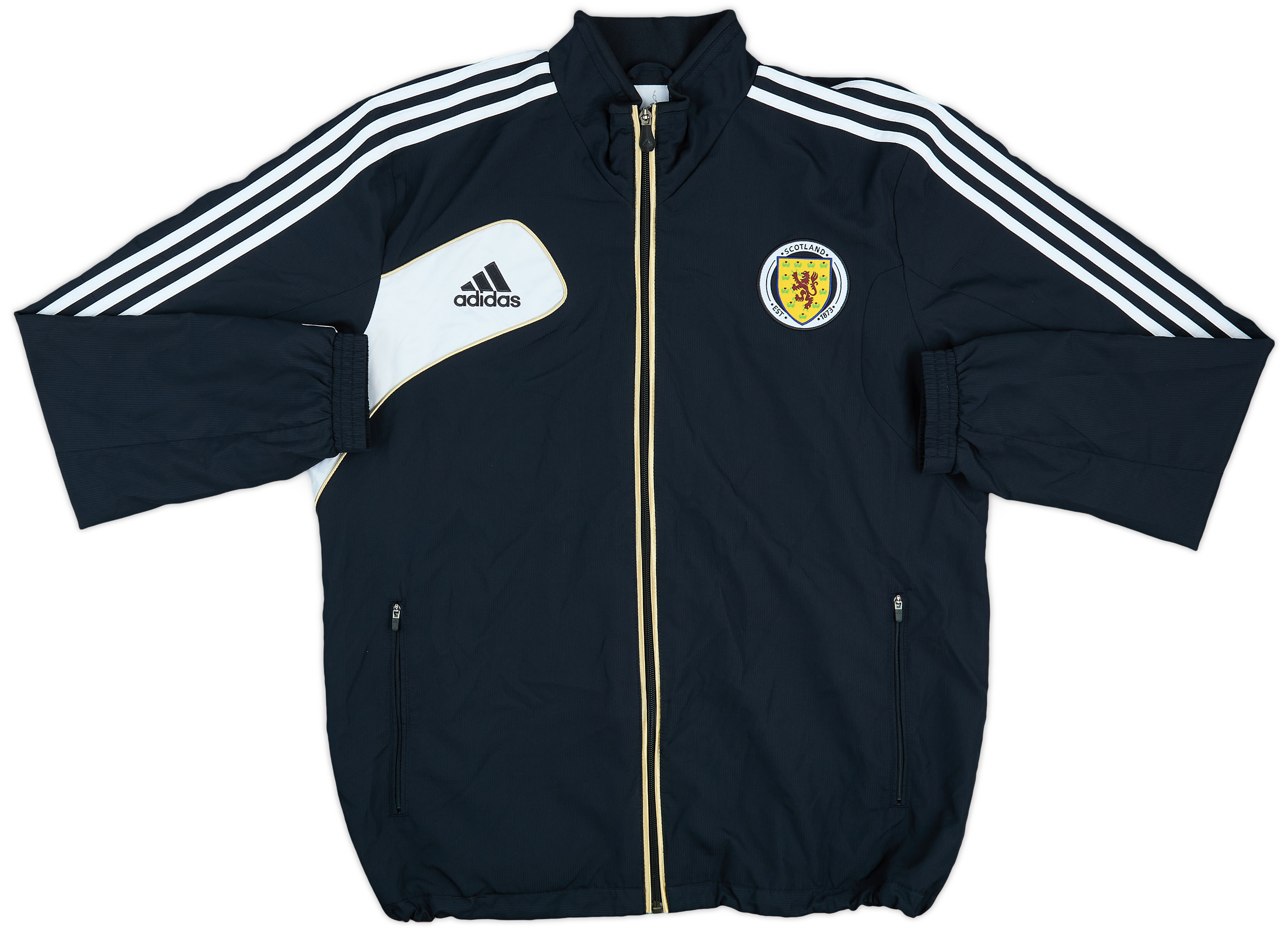 2011-12 Scotland adidas Track Jacket - 8/10 - (L/XL)