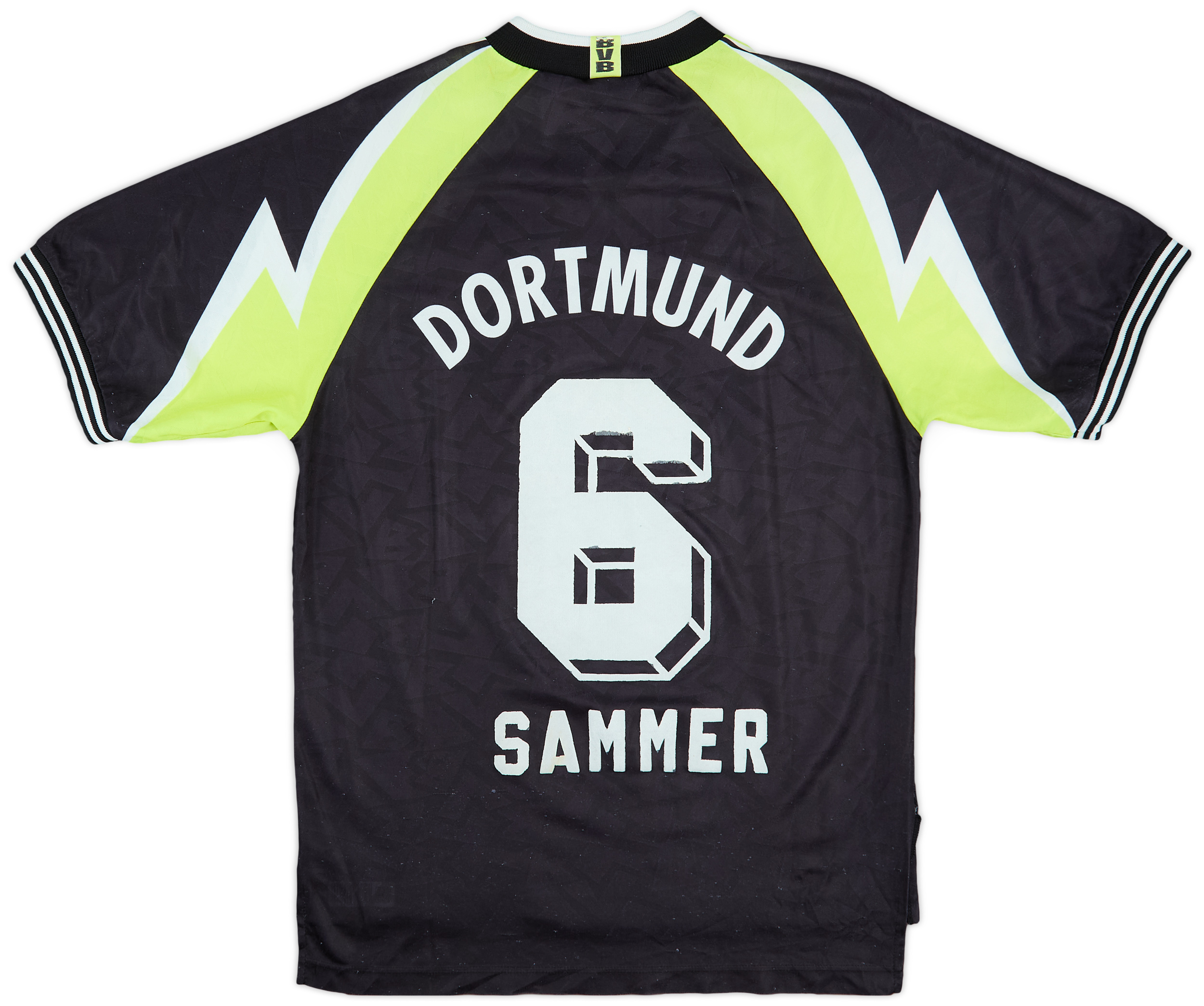 1995-96 Borussia Dortmund Away Shirt Sammer #6 - 5/10 - (M)