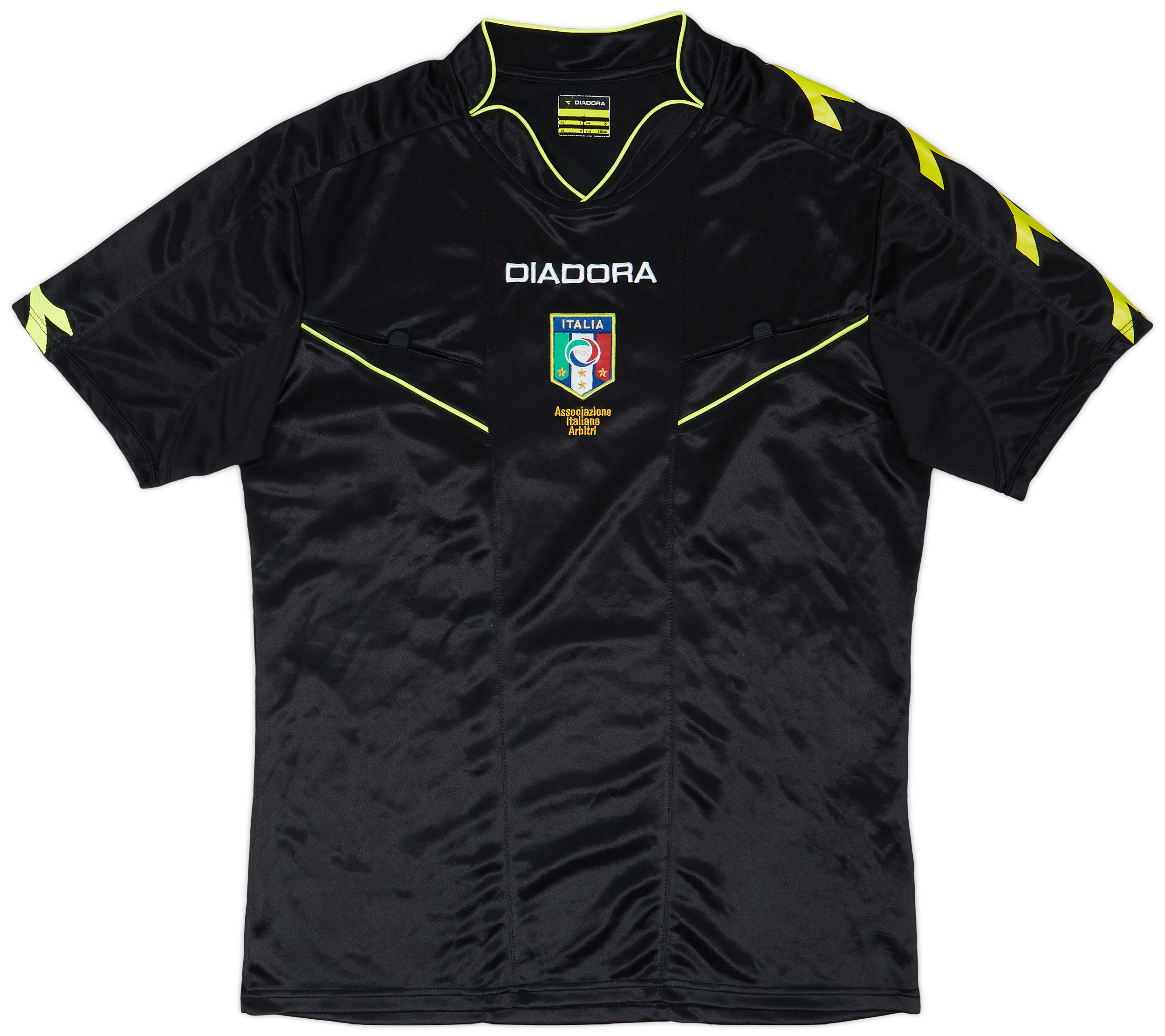 2013-14 Italy Diadora Referee Shirt - 8/10 - (M)