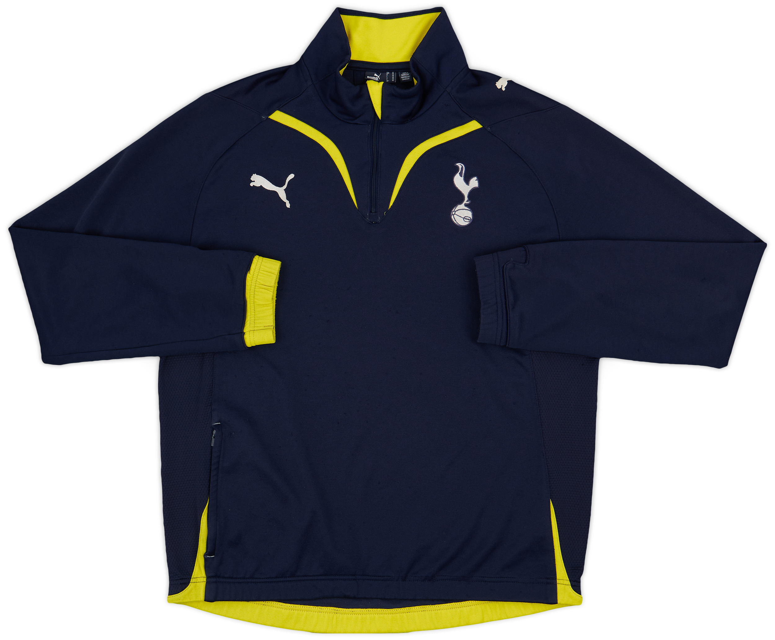 2009-10 Tottenham Puma 1/4 Zip Drill Top - 5/10 - (M)