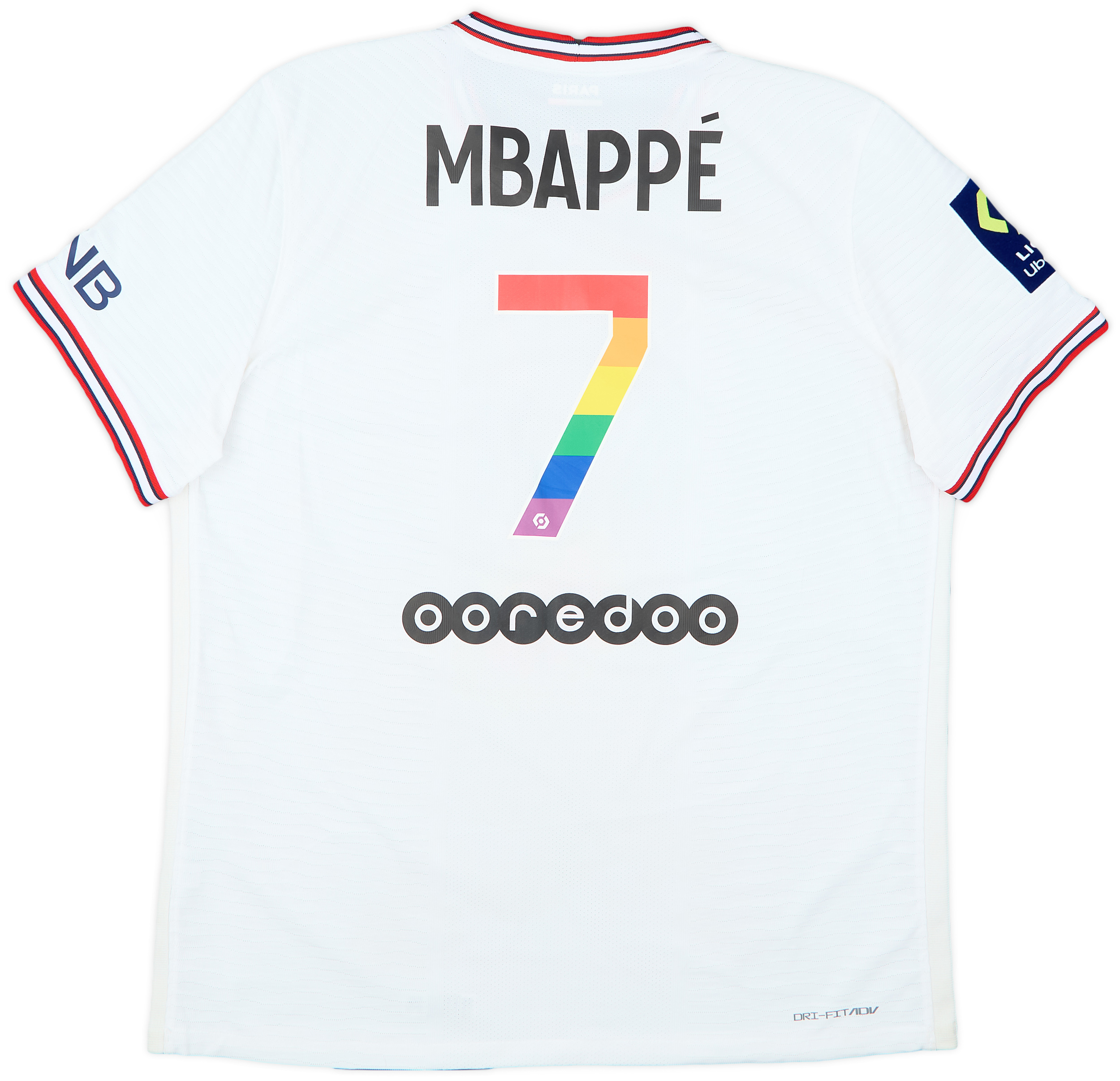 2021-22 Paris Saint-Germain Authentic Fourth Shirt Mbappe #7 - 9/10 - (XL)