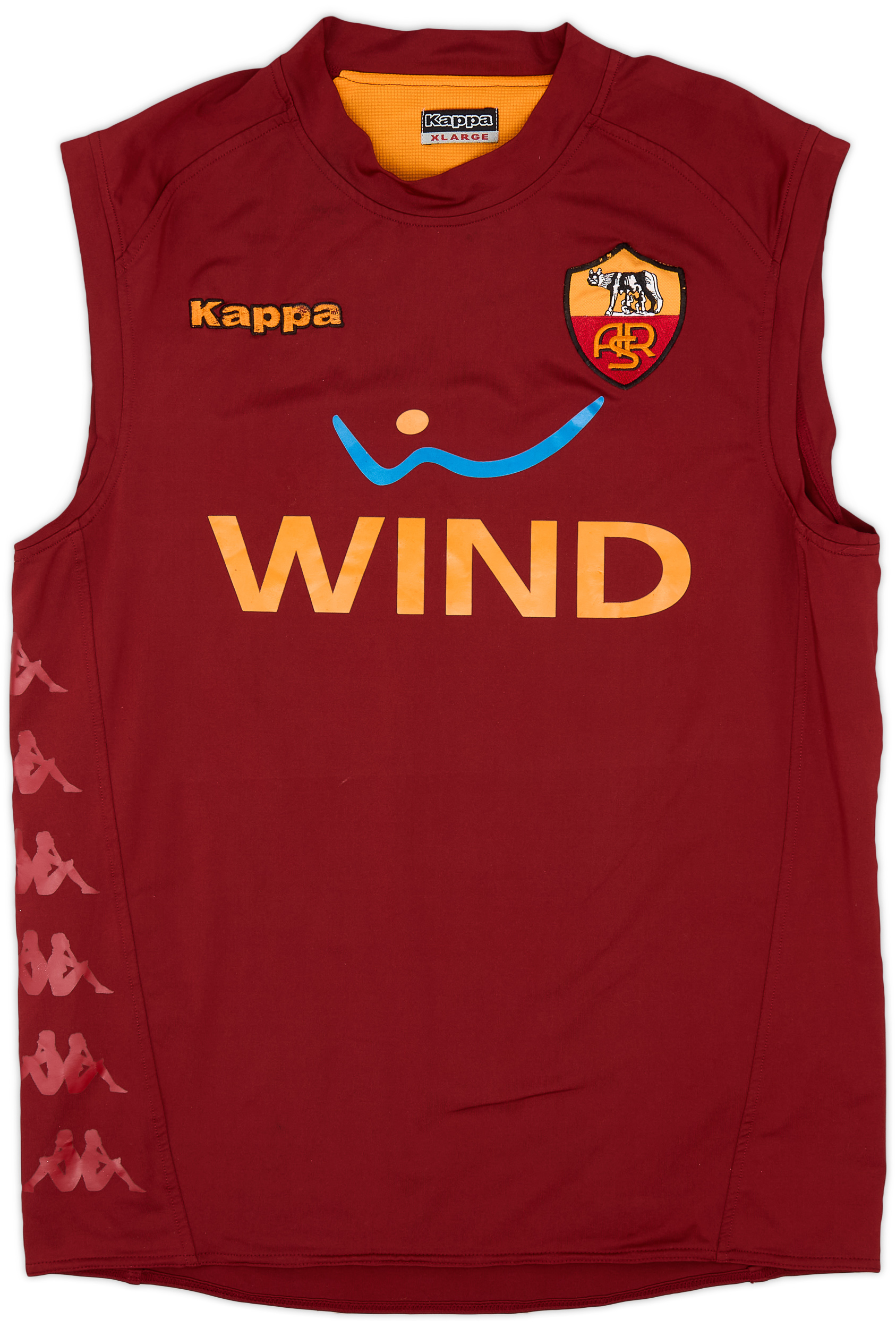 2009-10 Roma Kappa Training Vest - 6/10 - (L)