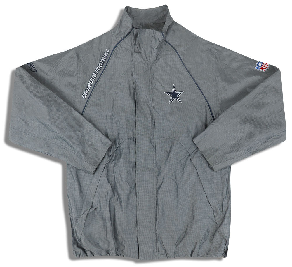 2002-04 Dallas Cowboys Reebok On Field Rain Jacket M