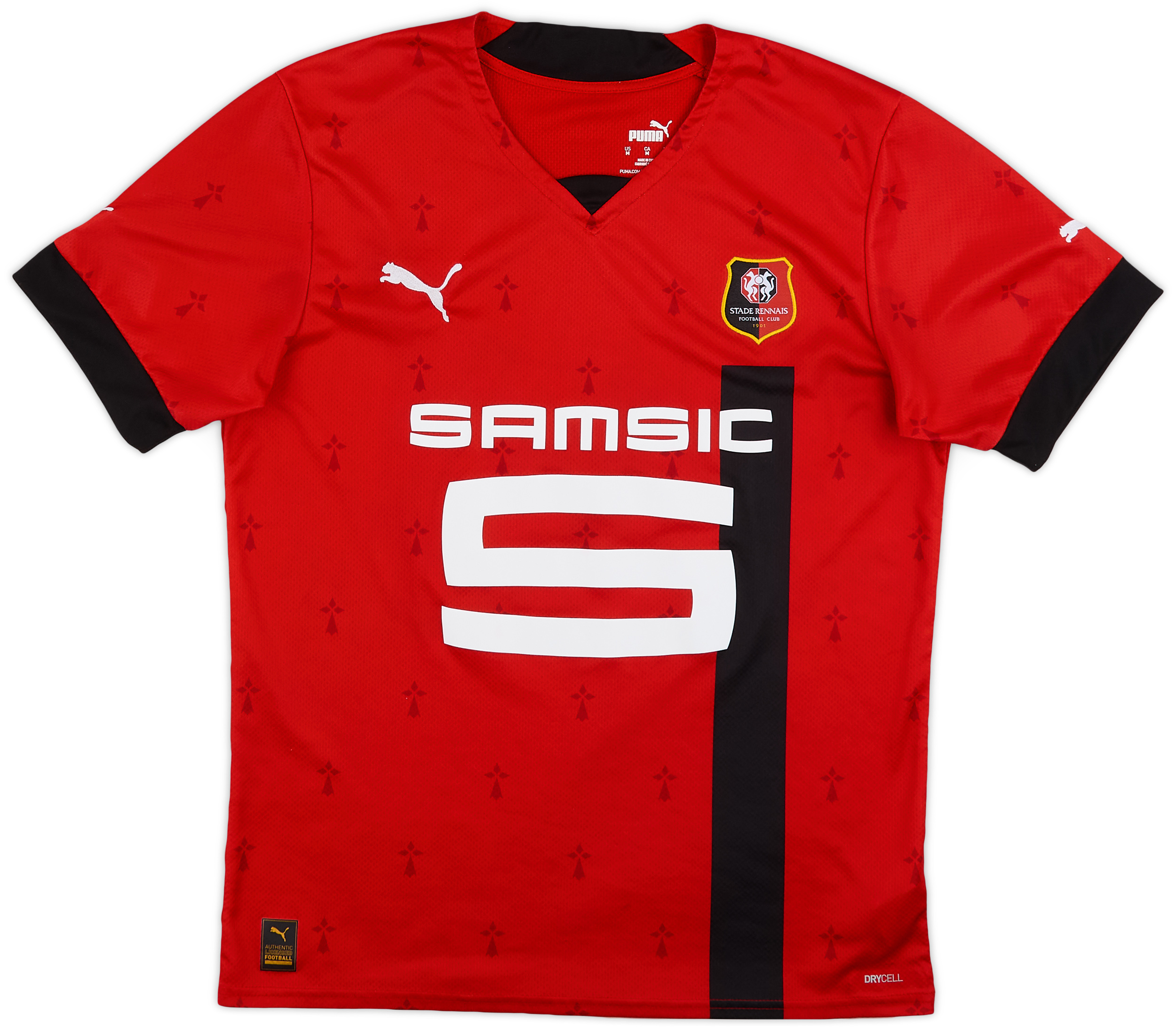 2022-23 Stade Rennais Home Shirt - 9/10 - (M)