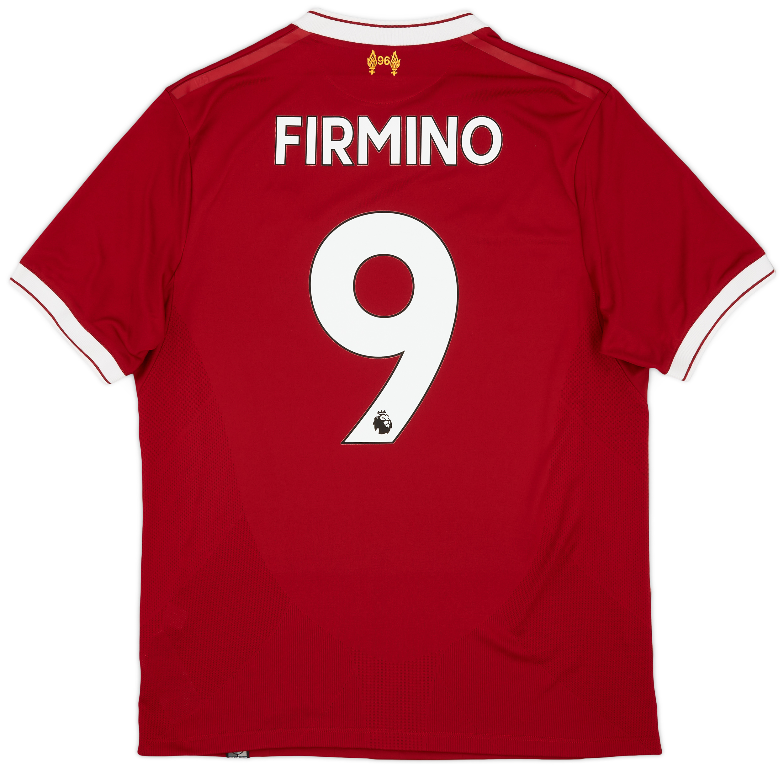 2017-18 Liverpool 125 Years Home Shirt Firmino #9 - 10/10 - (M)