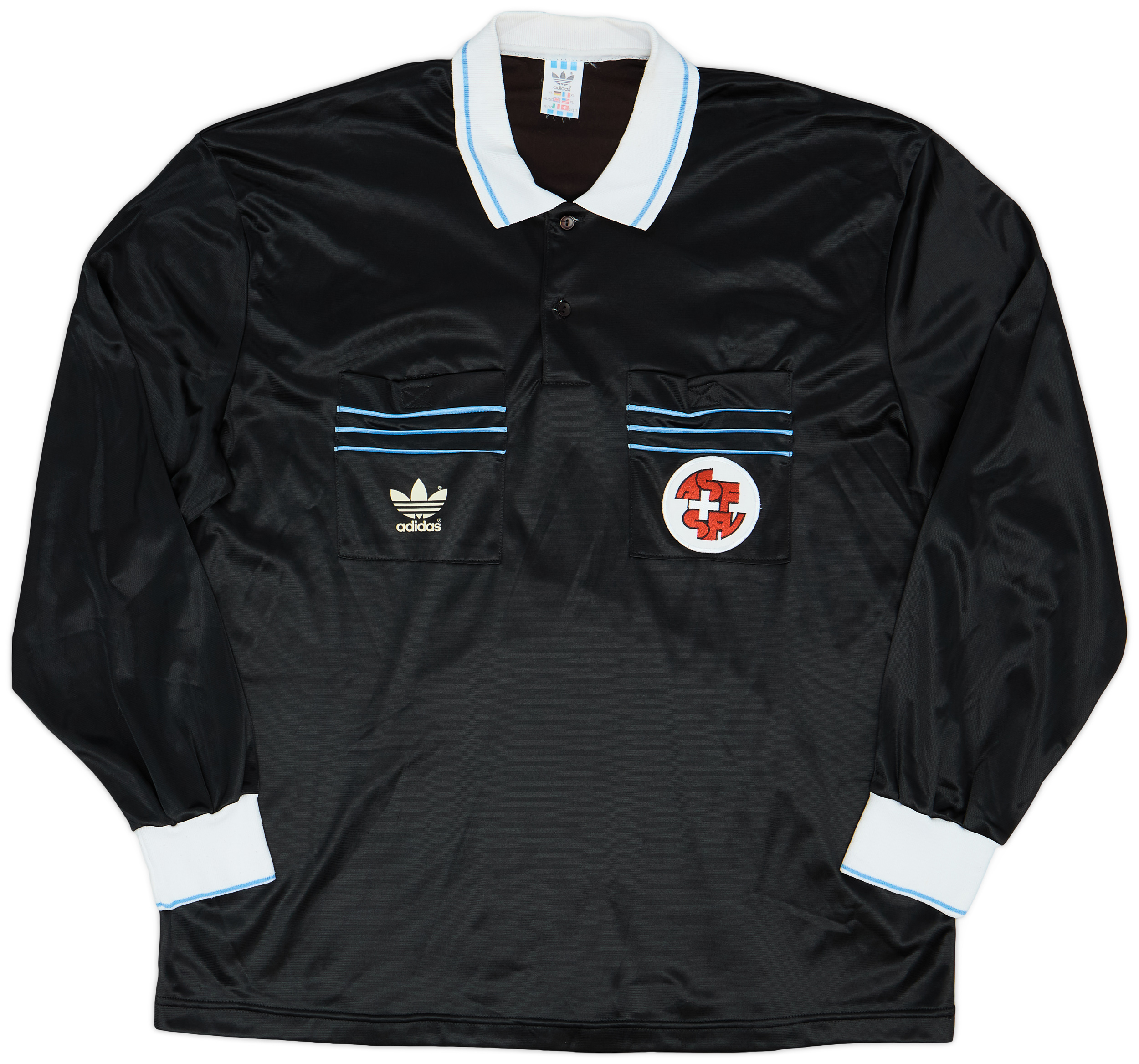 1990s Switzerland adidas Referee L/S Shirt - 9/10 - (XL)