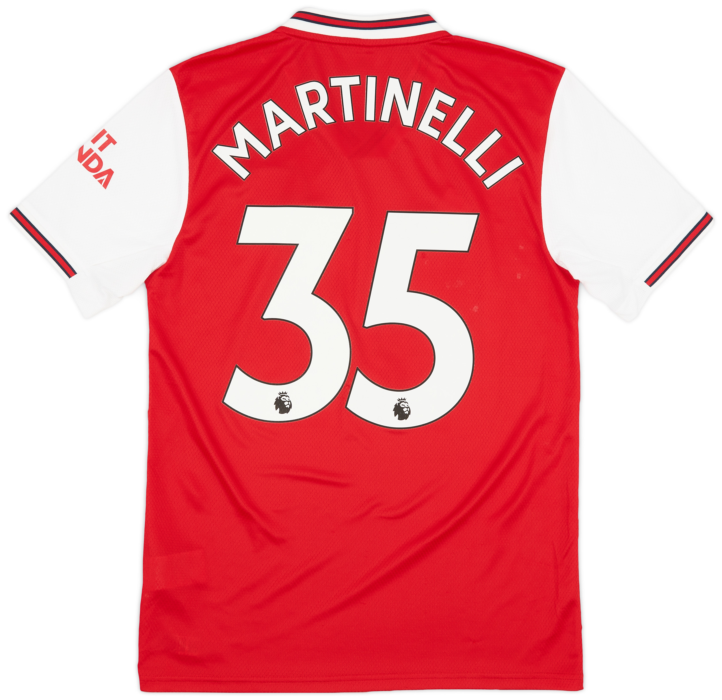 2019-20 Arsenal Home Shirt Martinelli #35 - 7/10 - (S)