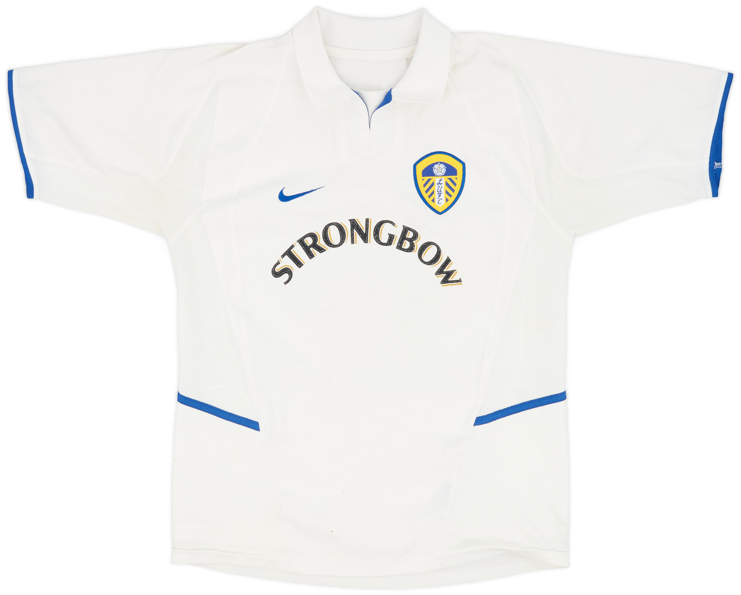 2002-03 Leeds United Home Shirt - 5/10 - (XL.Boys)