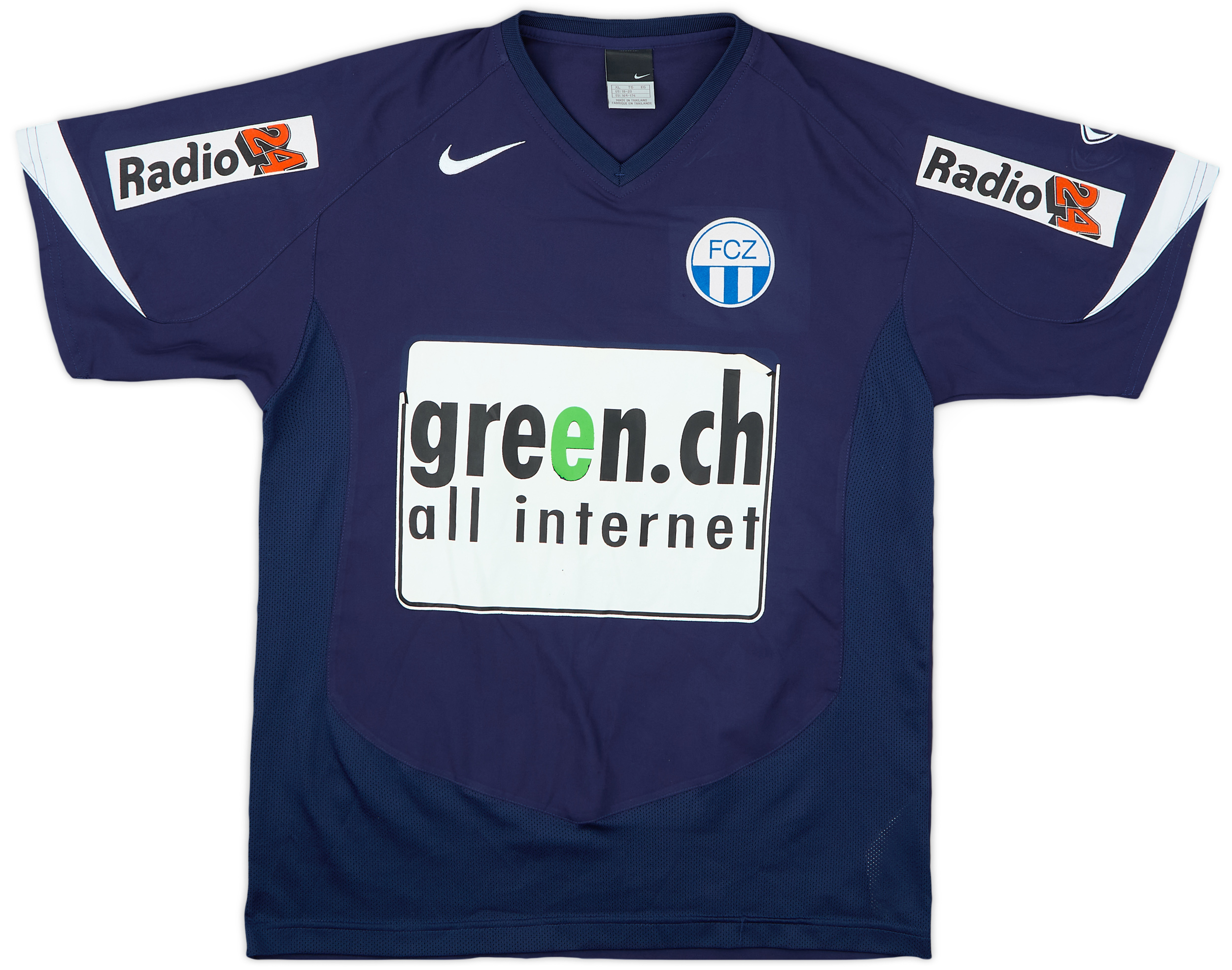 2005-06 FC Zurich Away Shirt - 5/10 - (XL.Boys)