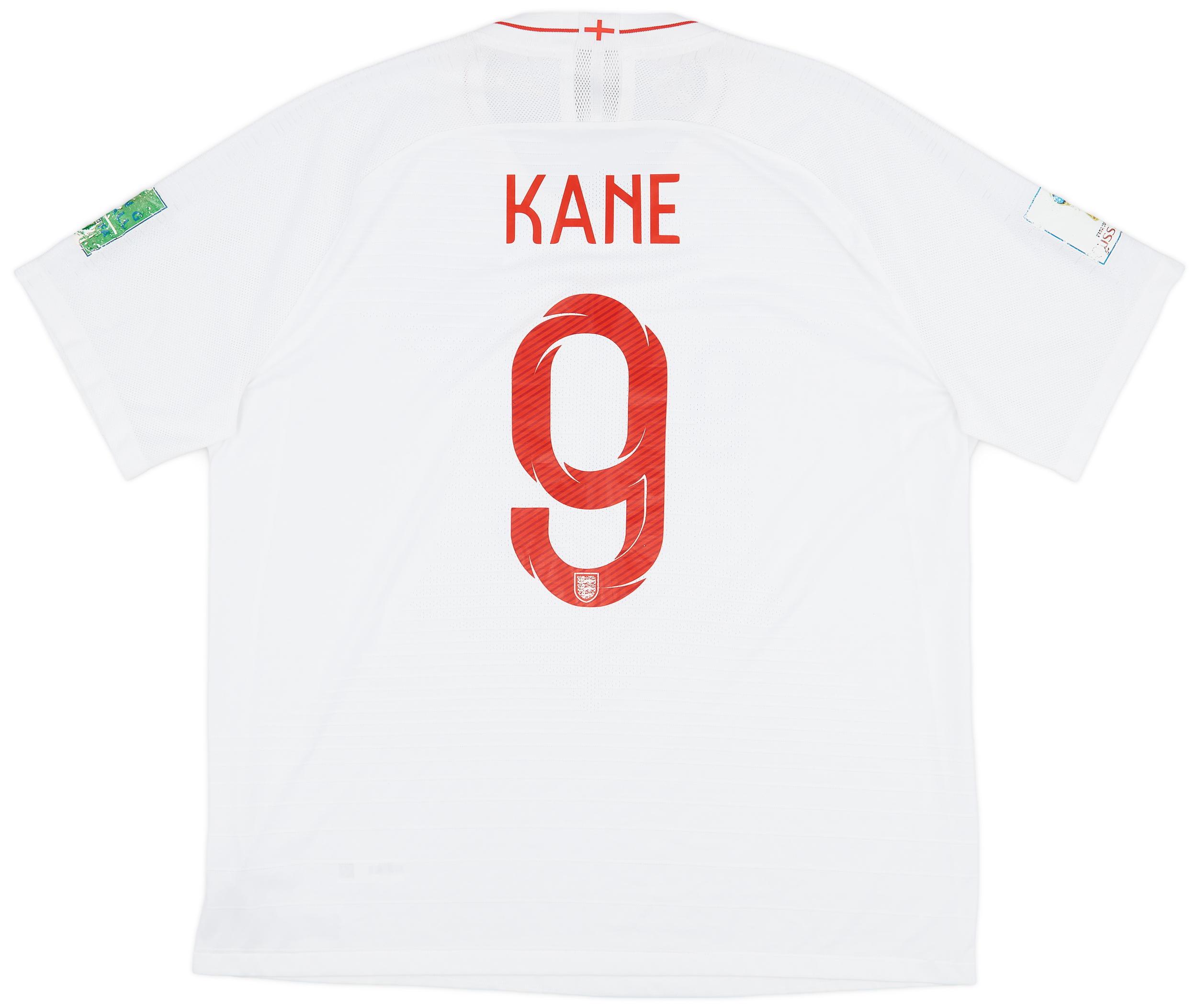 2018-19 England Authentic Home Shirt Kane #9 - 5/10 - (XXL)