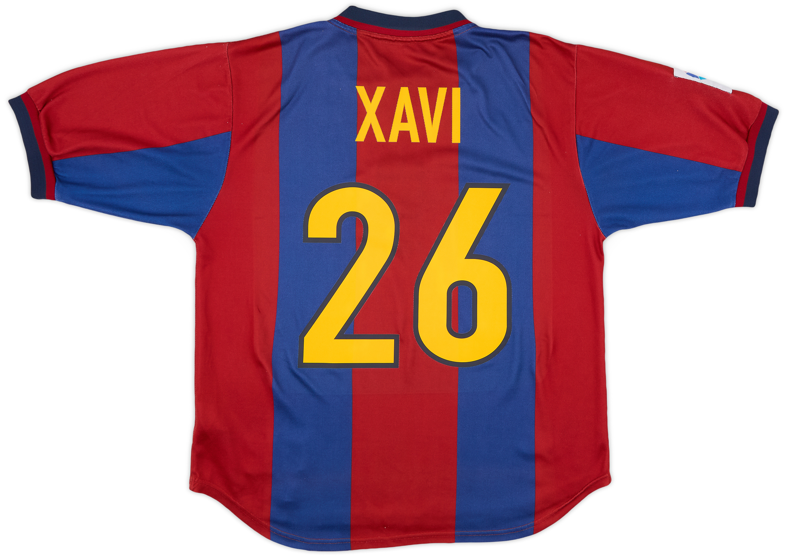 1998-00 Barcelona Home Shirt Xavi #26 - 8/10 - (M)