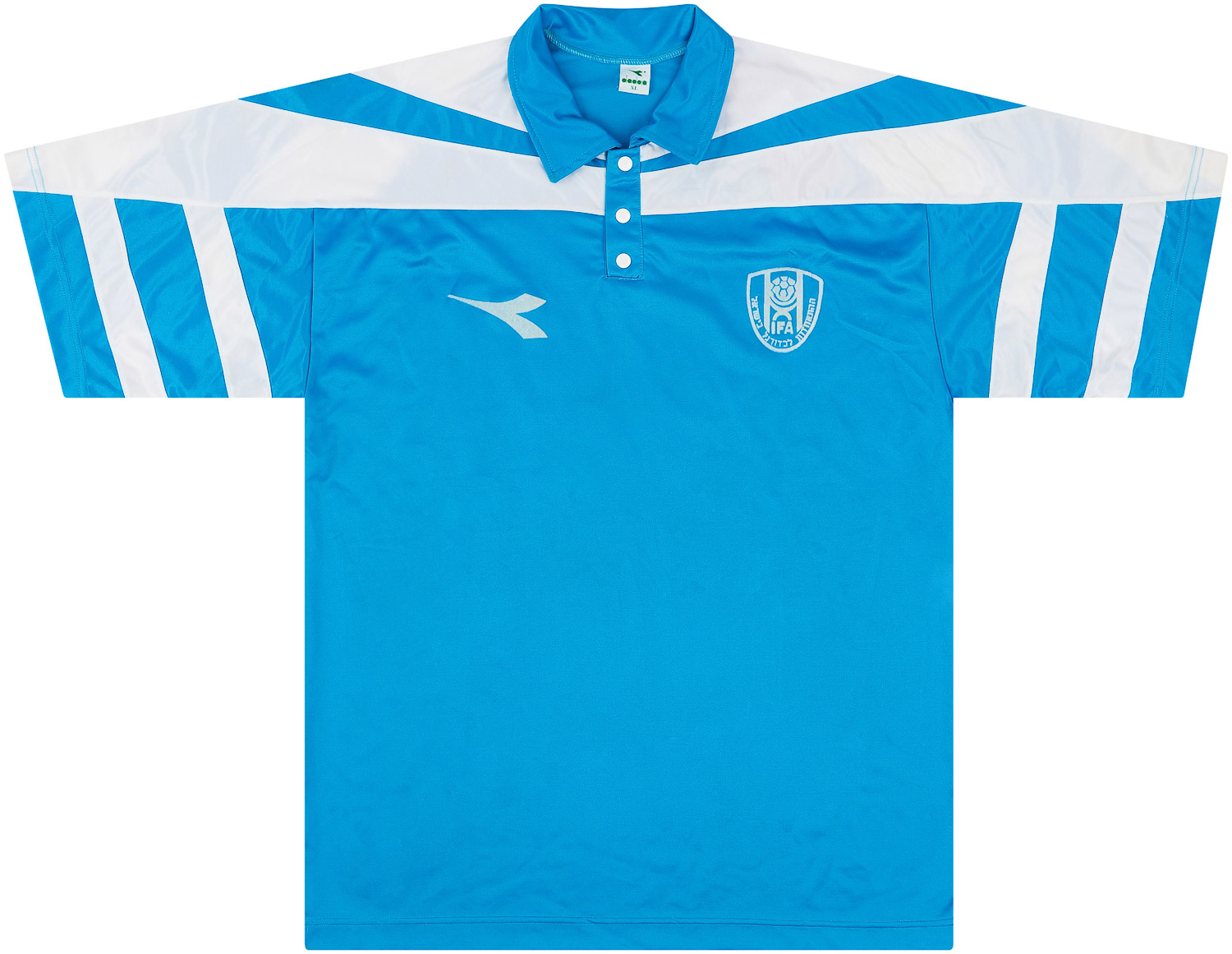 1992 Israel Match Worn Home Shirt #11 (Rosenthal) v Sweden