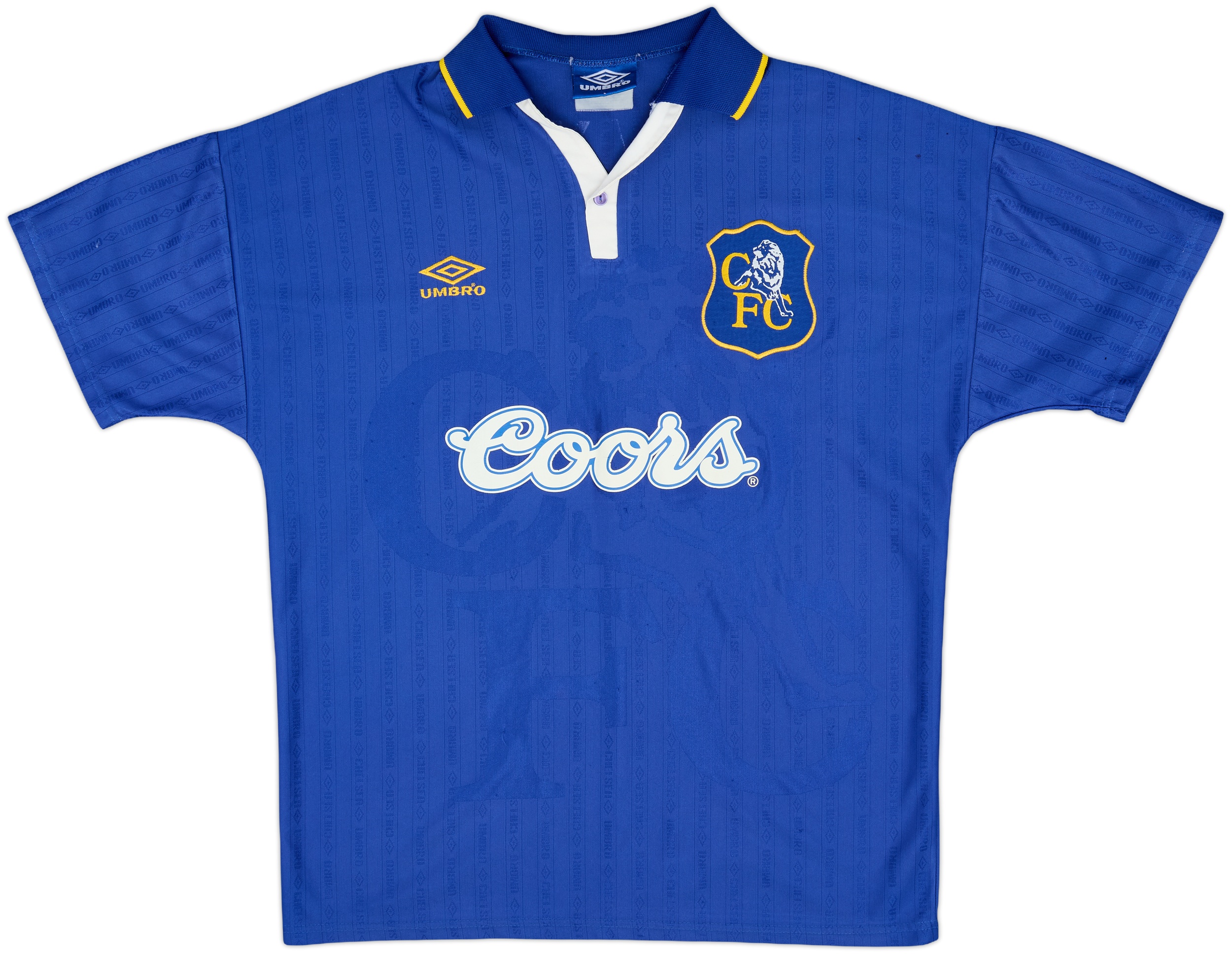 1995-97 Chelsea Home Shirt #6 - 4/10 - (L)
