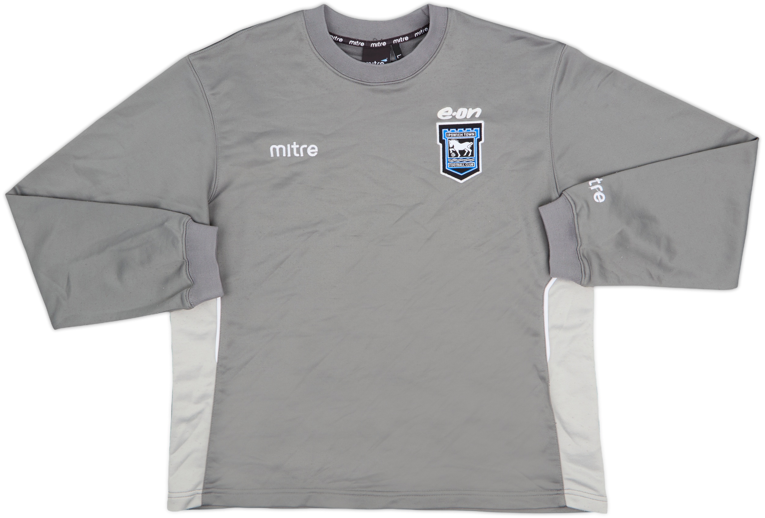 2007-08 Ipswich Mitre Sweat Top - 8/10 - (L)