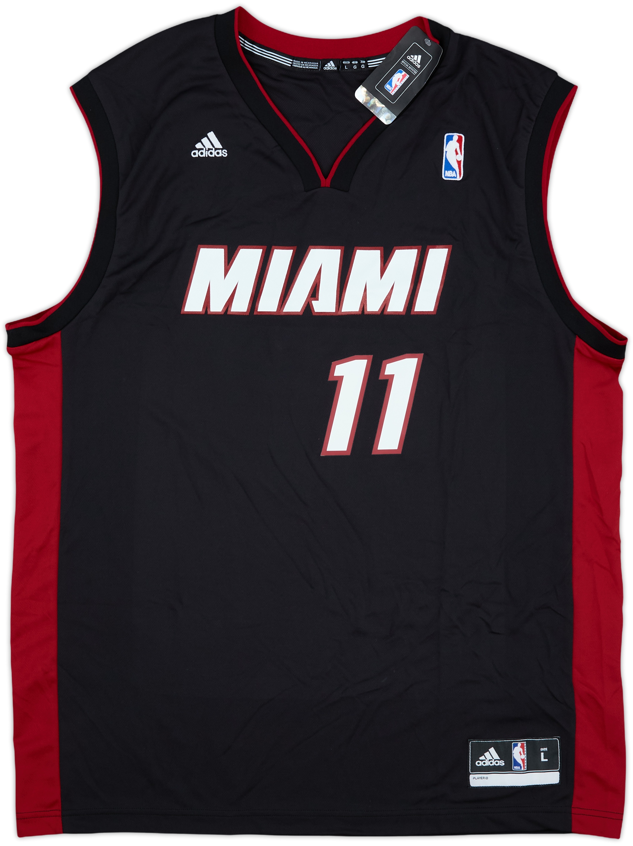 2013-14 Miami Heat Andersen #11 adidas Away Jersey (L)