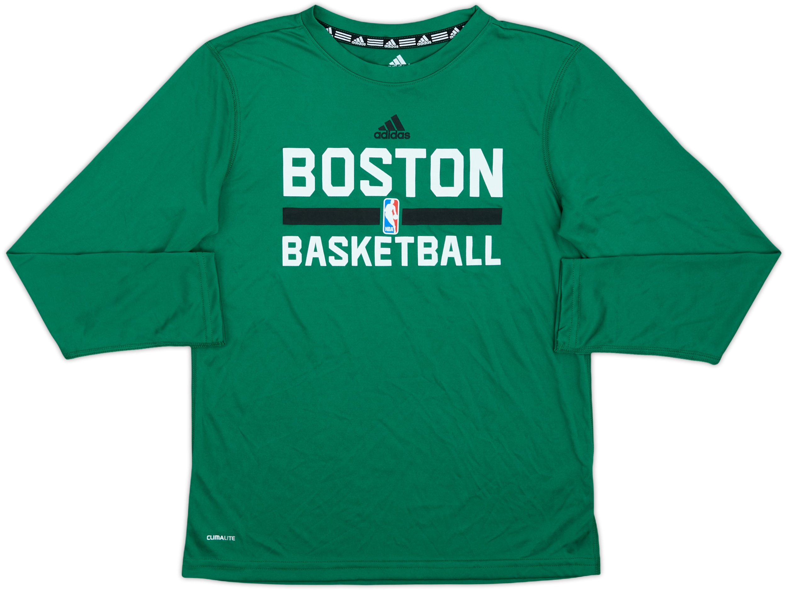 2015-16 Boston Celtics adidas L/S Training Tee (M.Boys)
