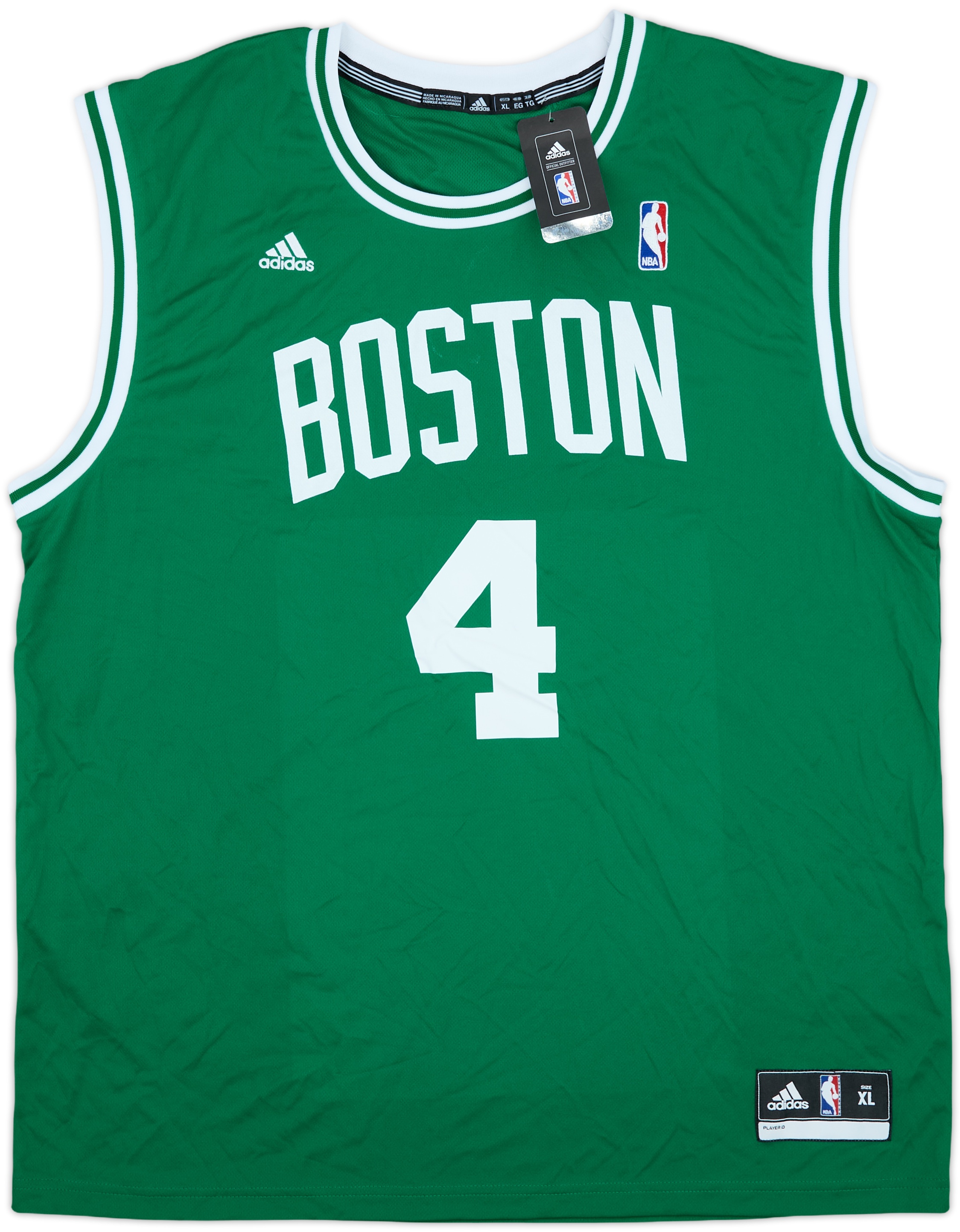 2014 Boston Celtics Thomas #4 adidas Away Jersey (XL)