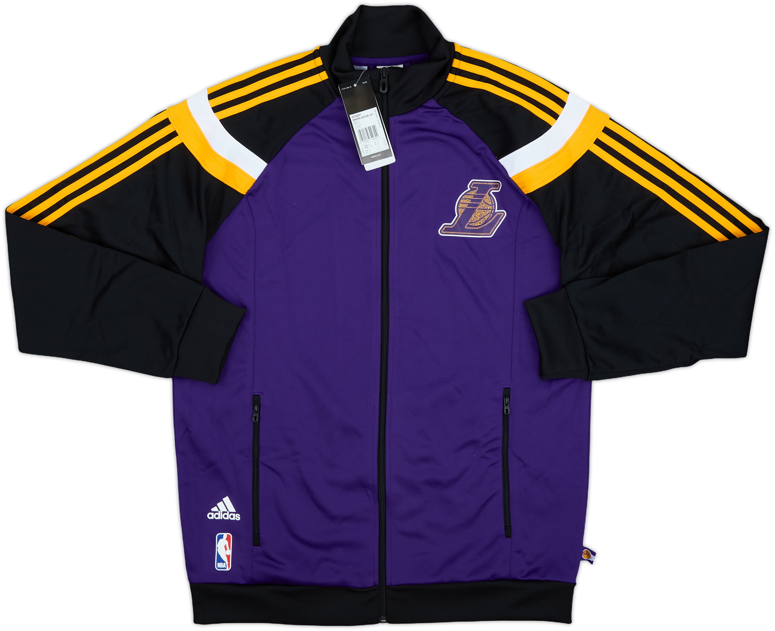 2013-14 LA Lakers adidas Track Jacket (M)