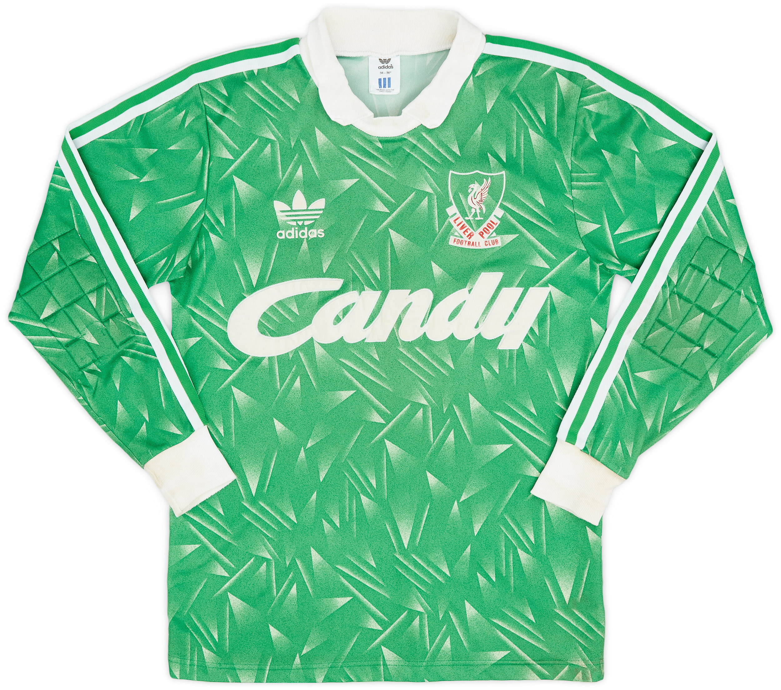 1989 91 Liverpool GK Shirt 6 10 S 1989 91 Liverpool GK Shirt 6 10 S
