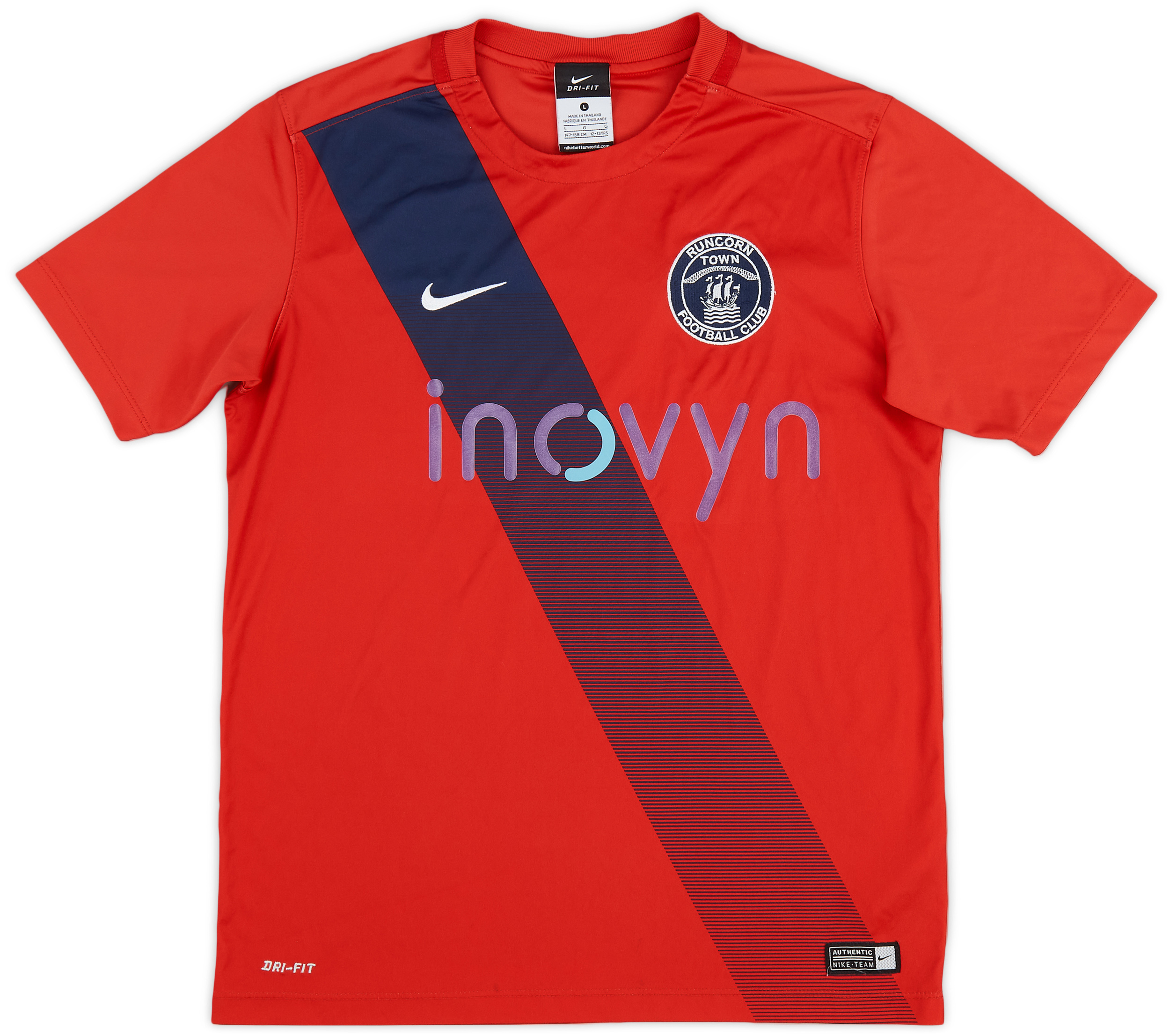 2015-16 Runcorn Town Home Shirt #14 - 6/10 - (L.Boys)
