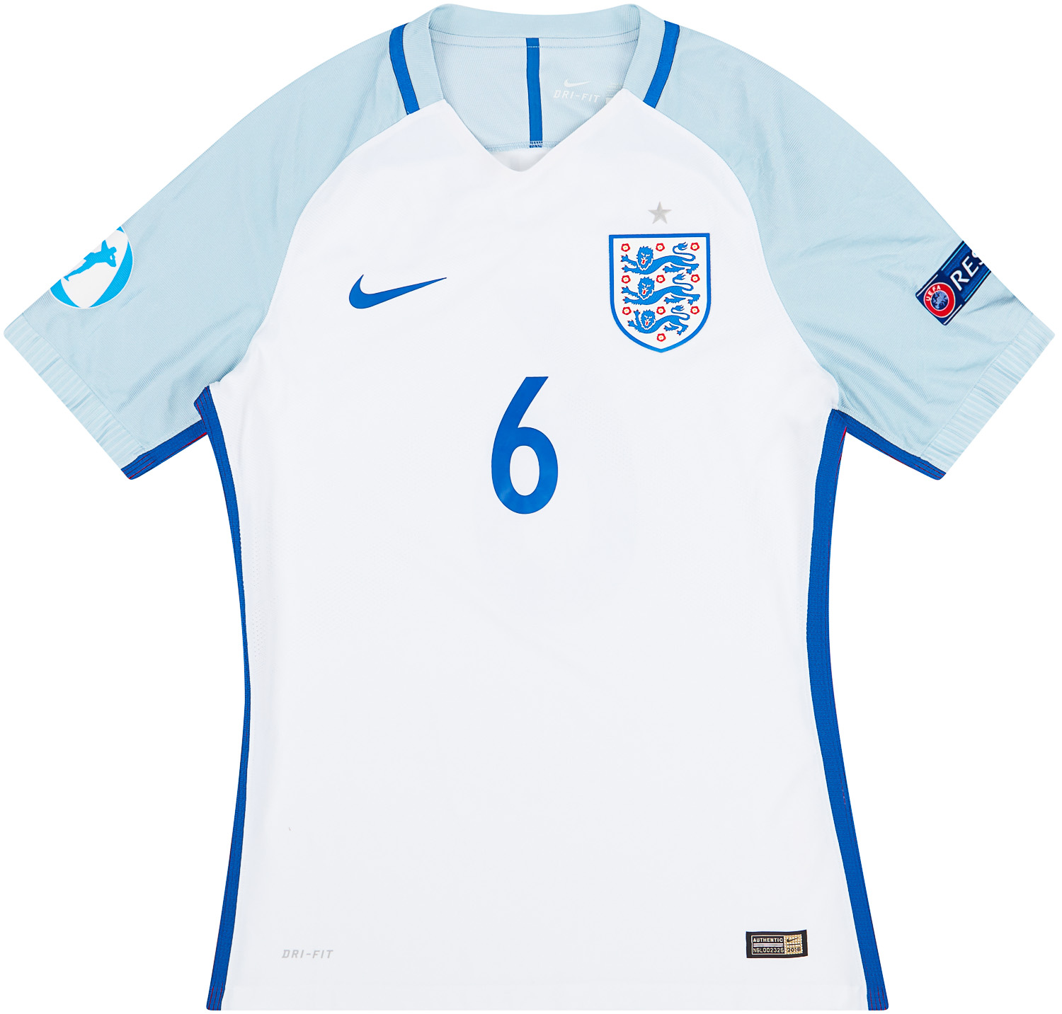 2017 England European Under-21 Championship Match Issue Home Shirt ...