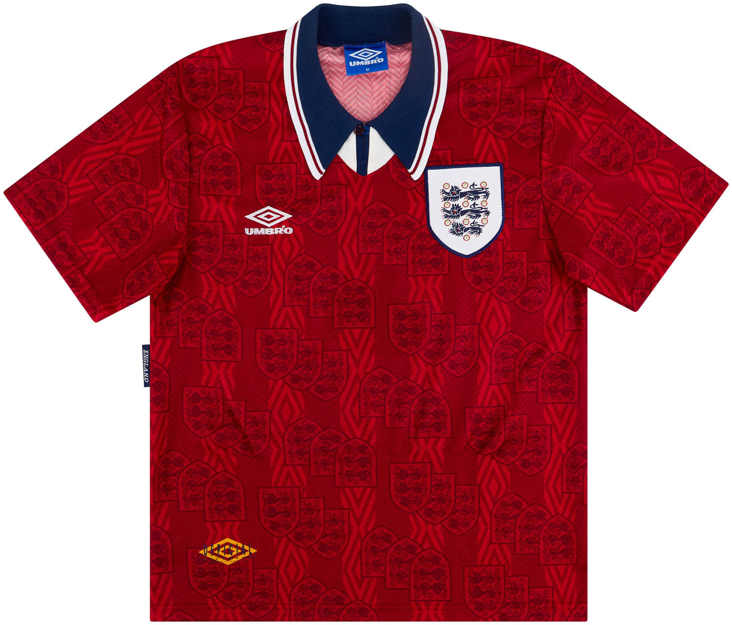 1994-95 England Away Shirt (Excellent) XL