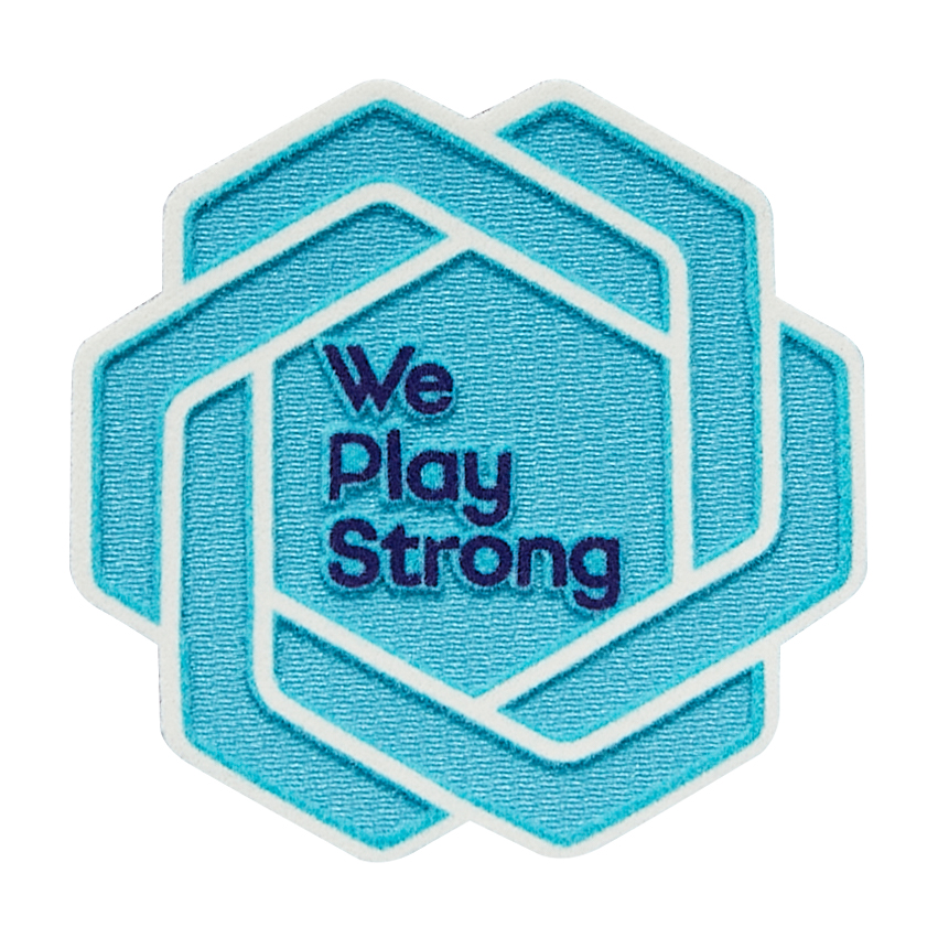 2021-24 UEFA Womens Champions League We Play Strong Player Issue Patch