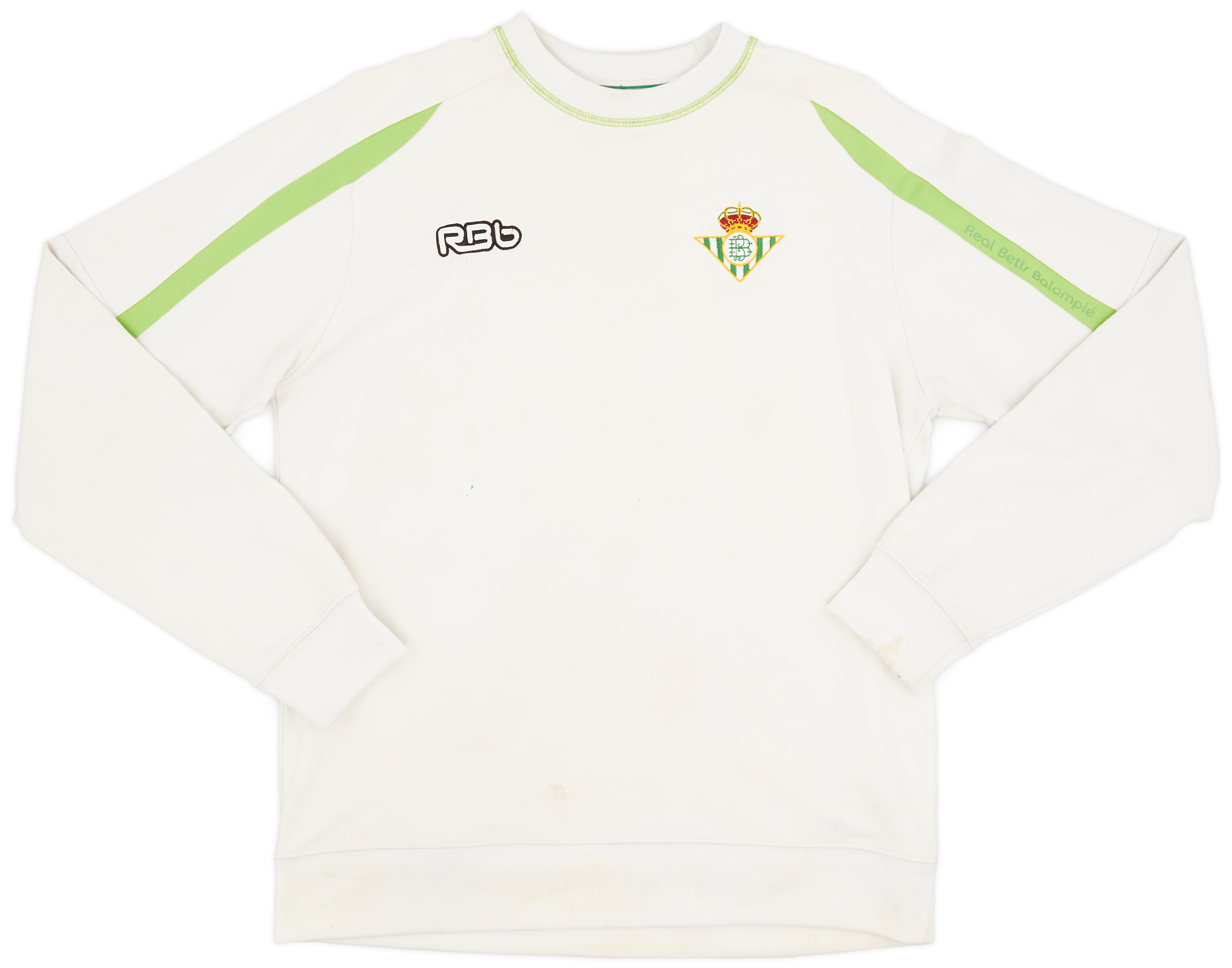 2009-2010 Real Betis RBB Sweat Top - 4/10 - (M)