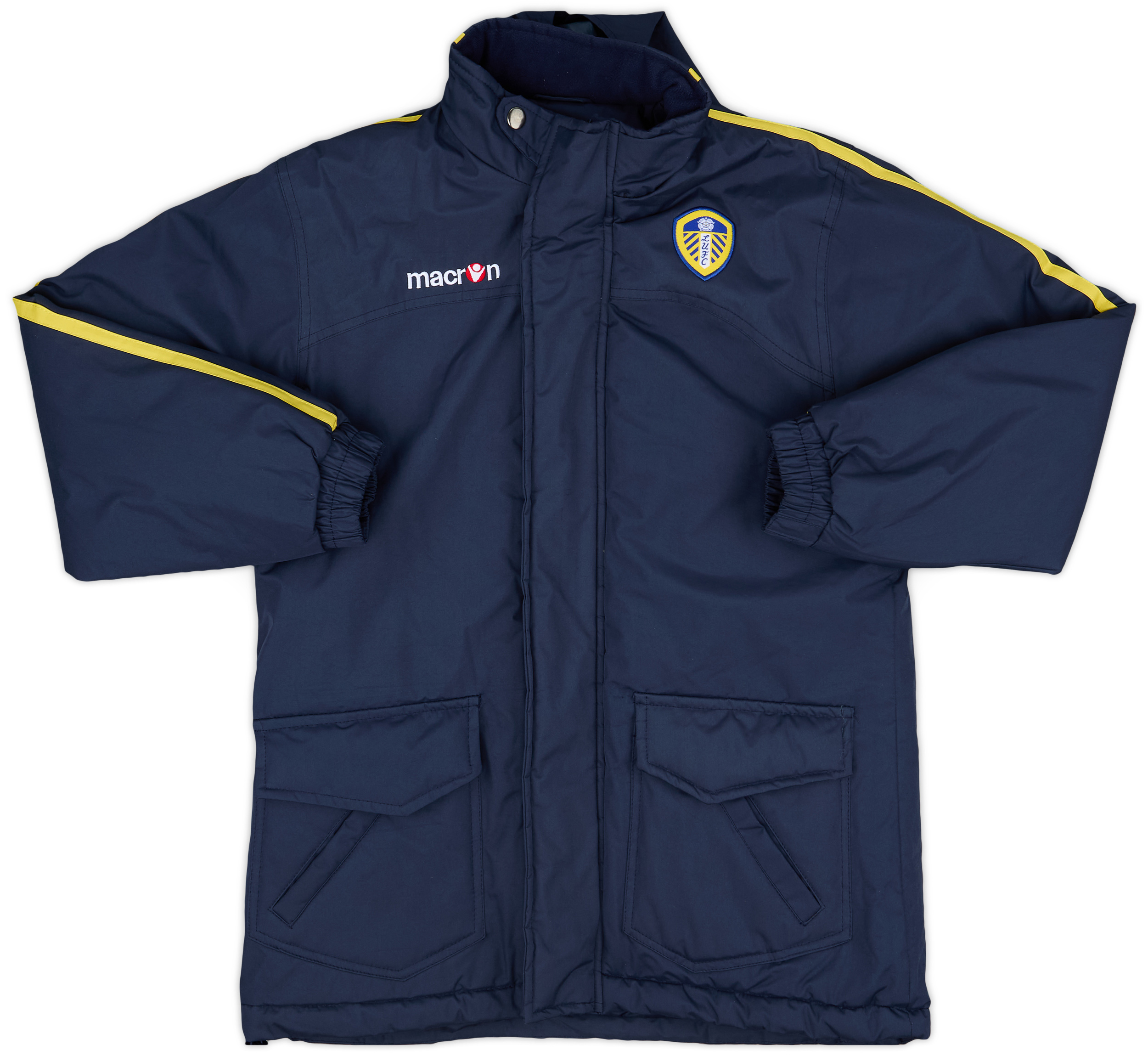 2008-09 Leeds United Macron Padded Bench Coat - 9/10 - (L.Boys)