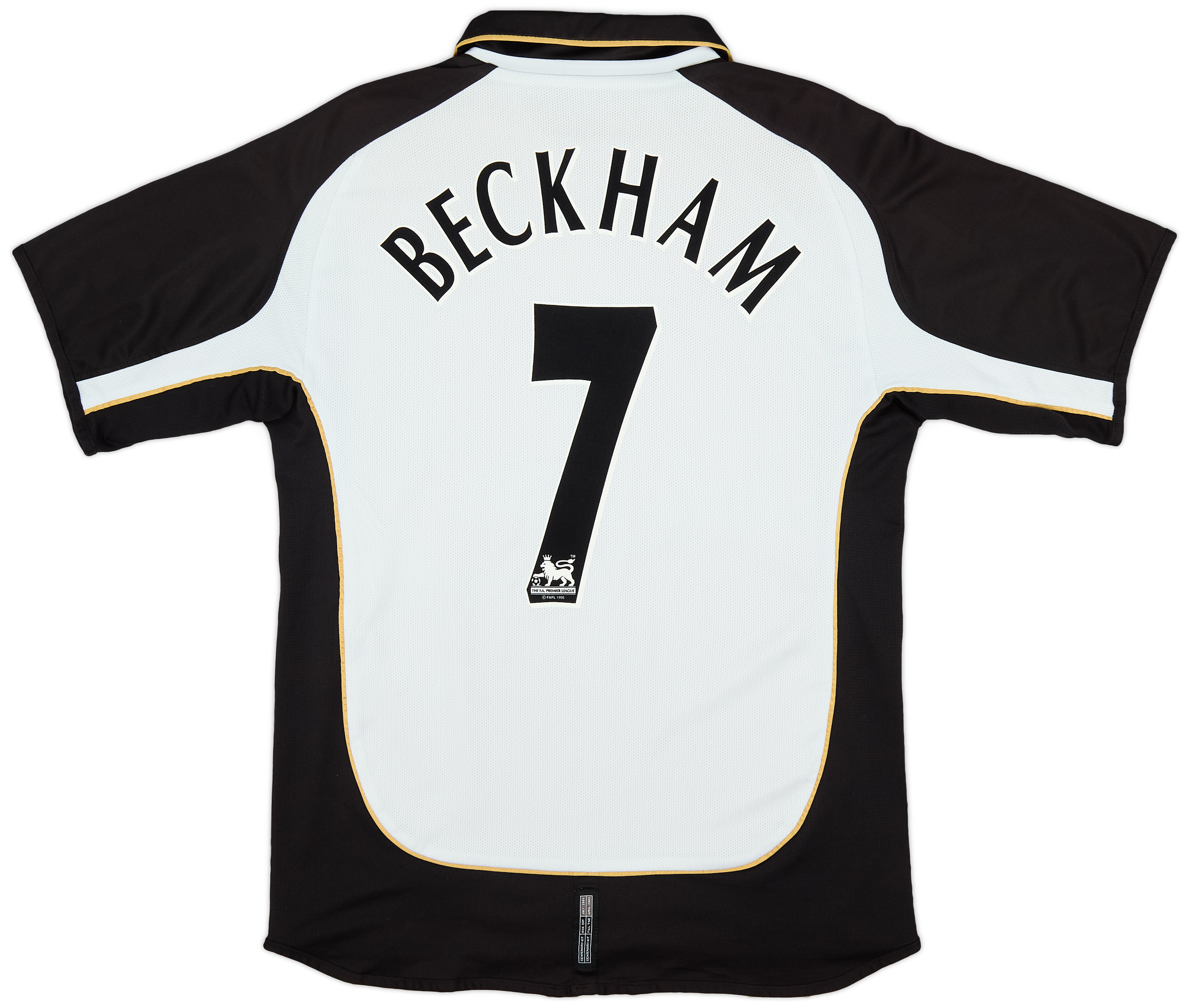 2001-02 Manchester United Centenary Away/Third Shirt Beckham #7 - 6/10 ...