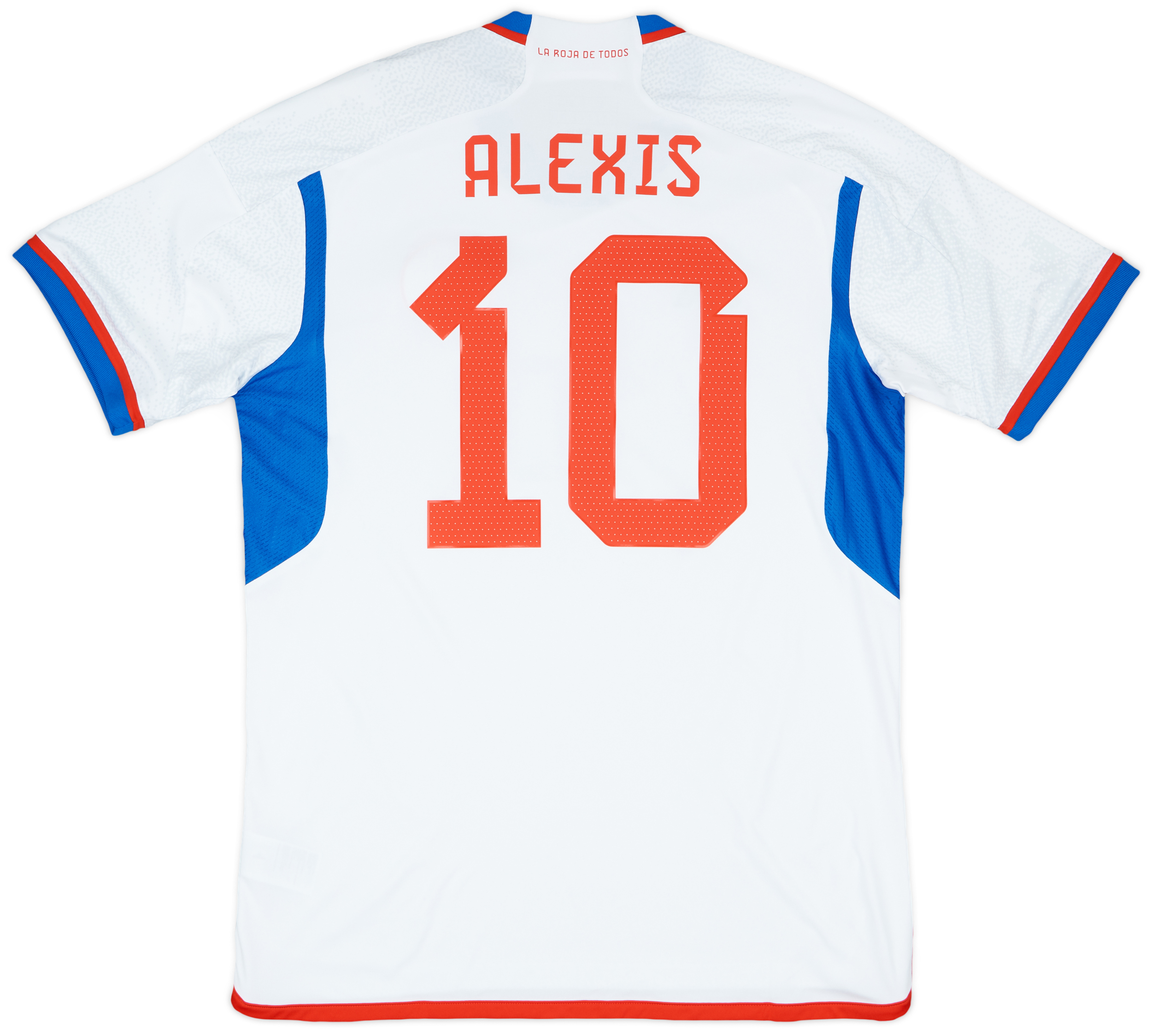 2022-23 Chile Away Shirt Alexis #10