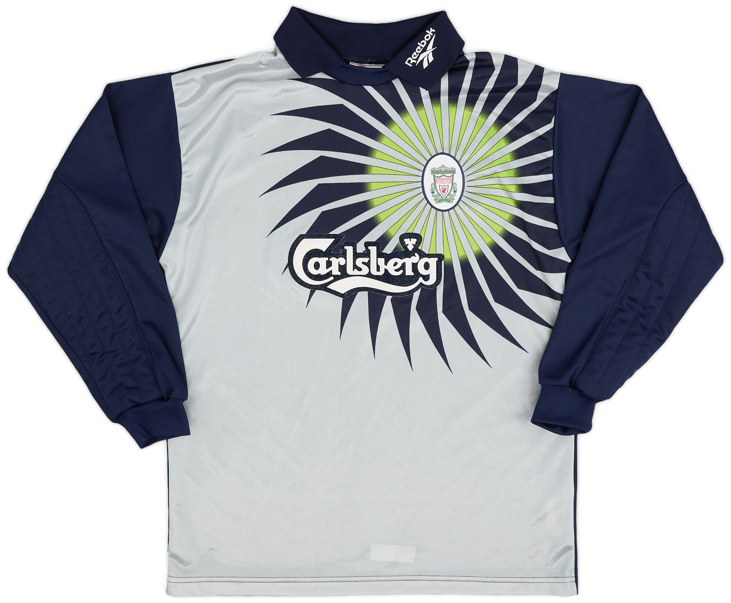 1997-98 Liverpool GK Shirt - 9/10 - (M)